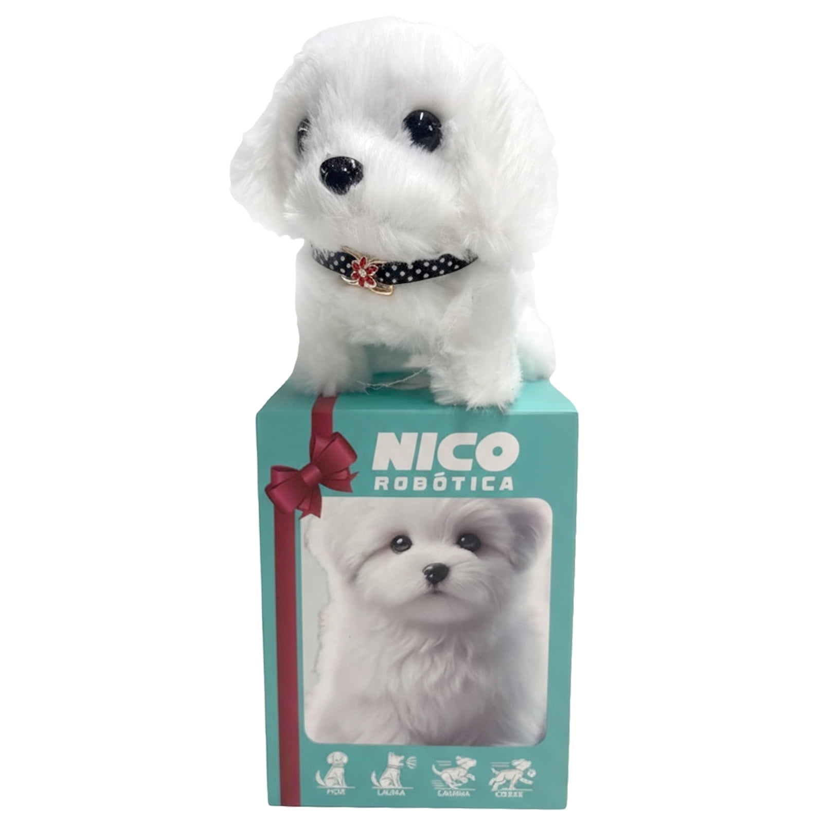 My Realistic Robot Puppy - Realistic Plush Electronic Puppy Toy ...