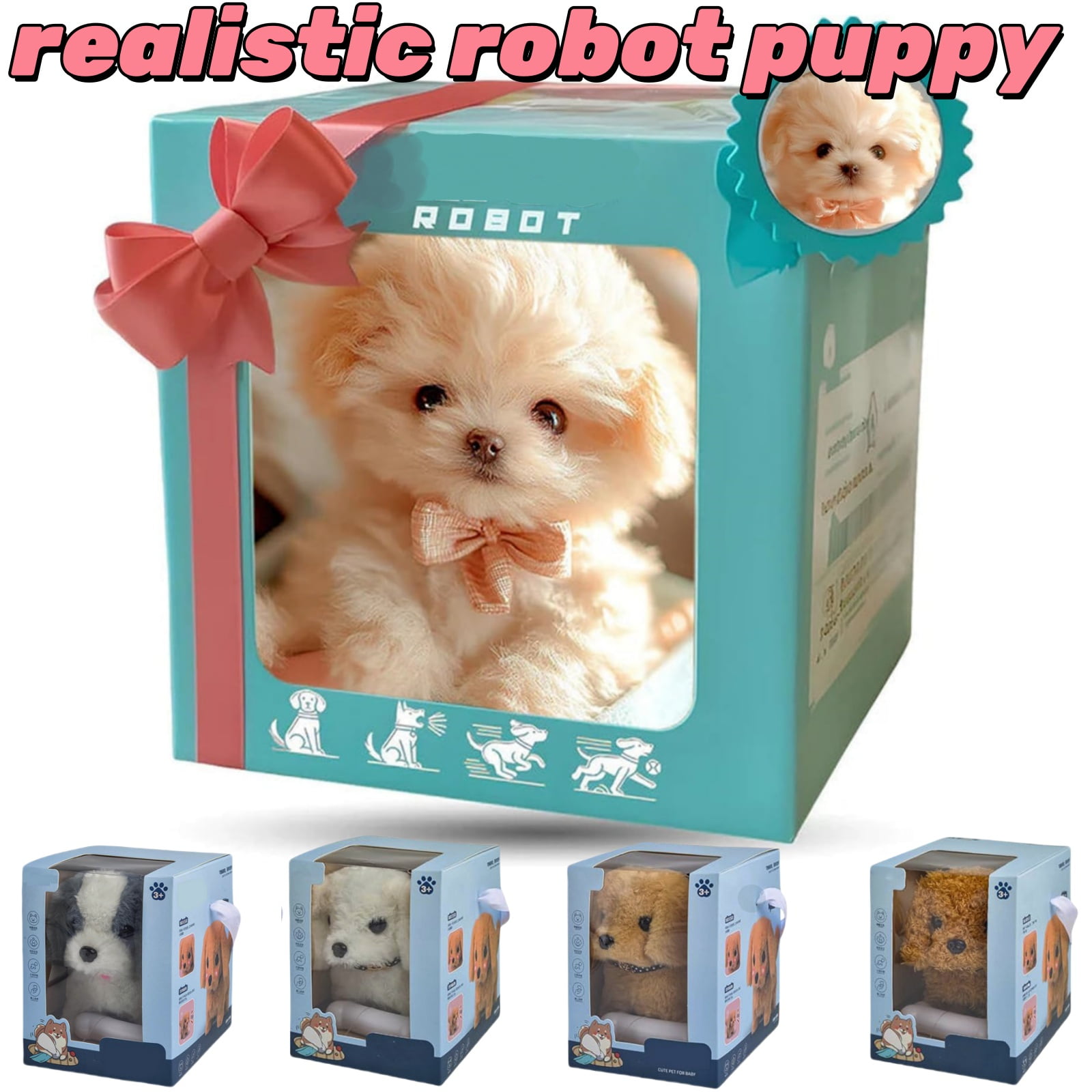 My Realistic Robot Puppy - Robot Puppy Sleepy Realistic 2025 Baby Gifts ...