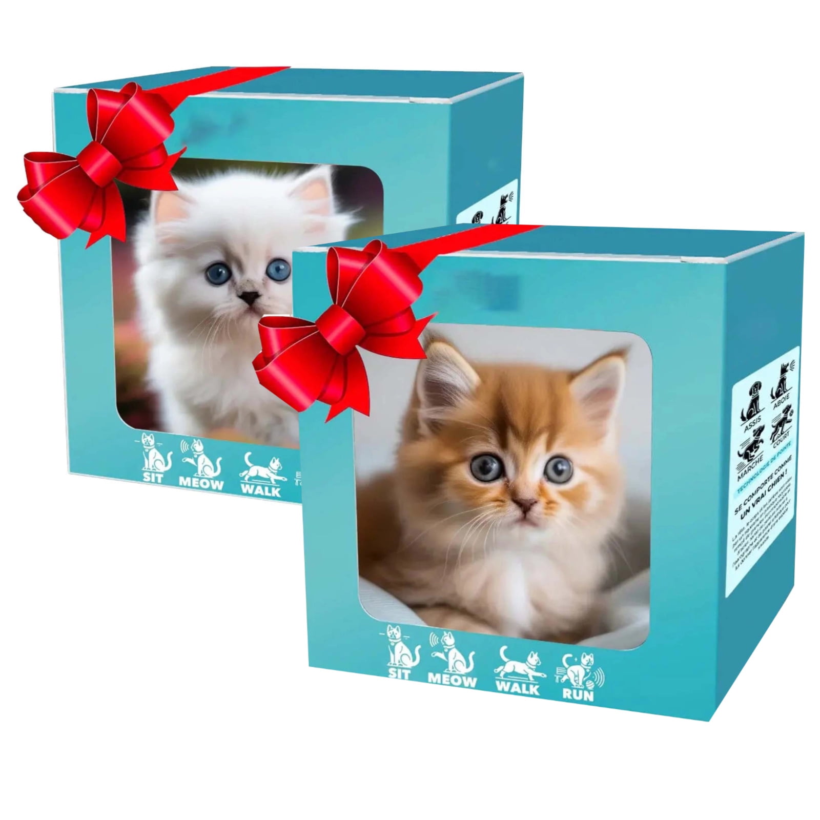 My Realistic Robotic Cat,Robot Cat That Acts Like a Real Cat,Electronic ...