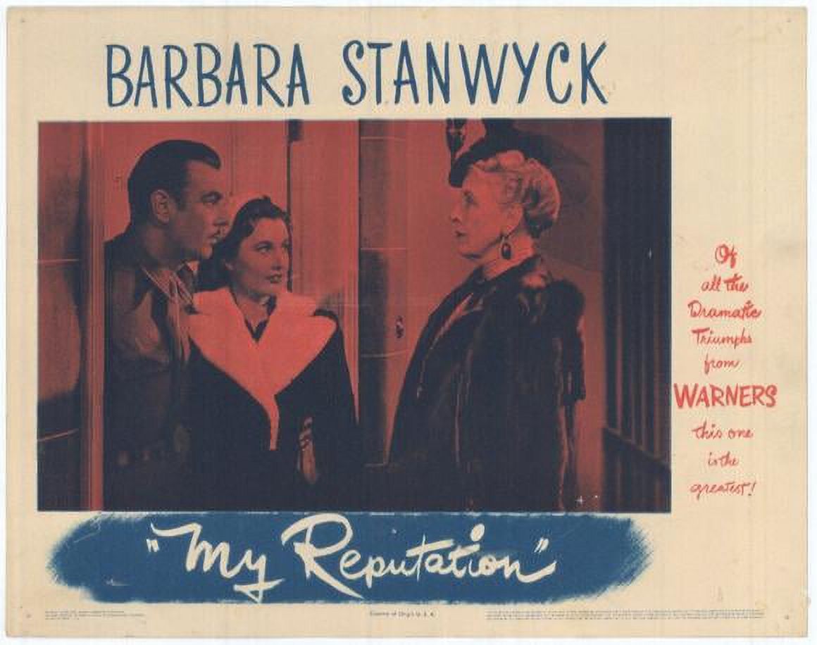 My Reputation - movie POSTER (Style A) (11" x 14") (1946) - Walmart.com