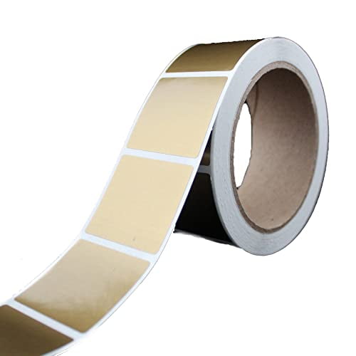 My Scratch Offs 1.5 Inch Gold Square Scratch Off Label Stickers (500 ...