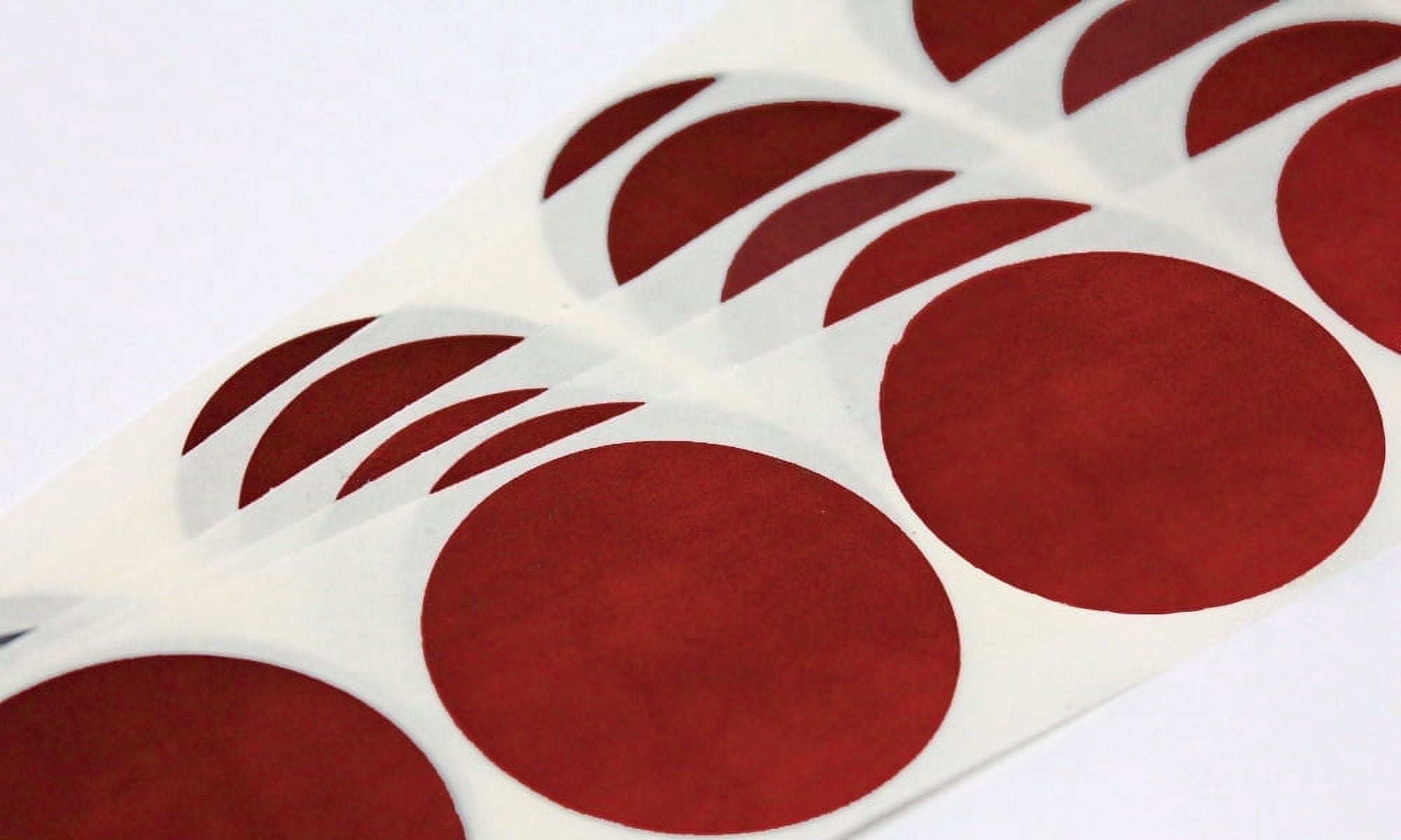 My Scratch Offs 1.50" Red Round Scratch-off Sticker Labels, 250 Count ...