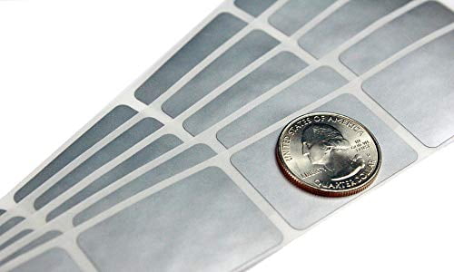 My Scratch Offs 1 x 1.5 Inch Silver Rectangle Scratch Off Sticker ...