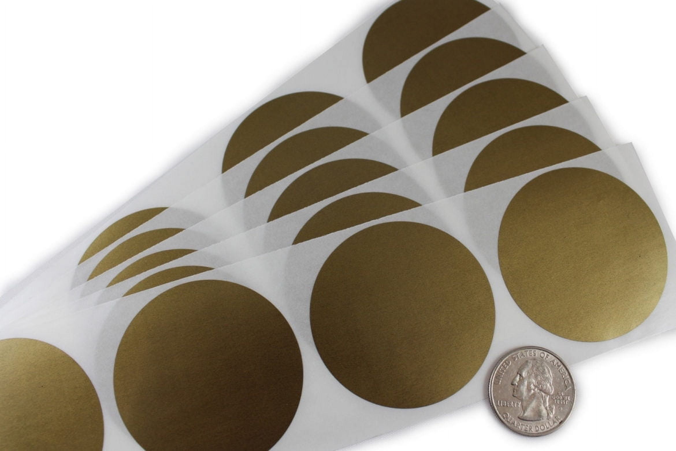 My Scratch Offs 2" Gold Round Scratch-off Sticker Labels, 500 count ...