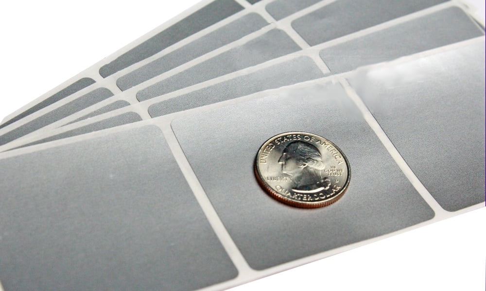 My Scratch Offs 2 inch Silver Square Scratch Off Sticker Labels QTY:250 ...