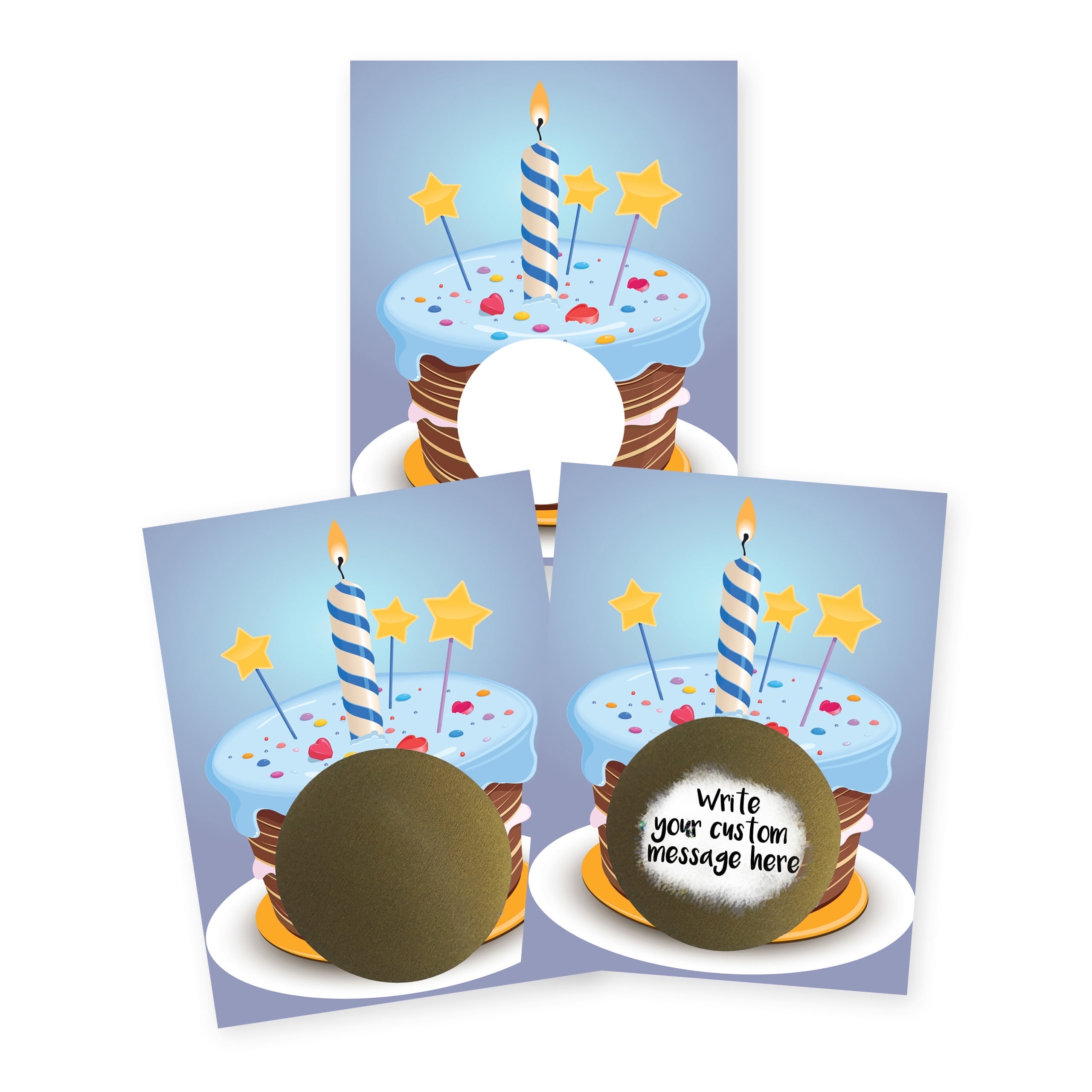 My Scratch Offs Birthday Cards in Greeting Cards - Walmart.com