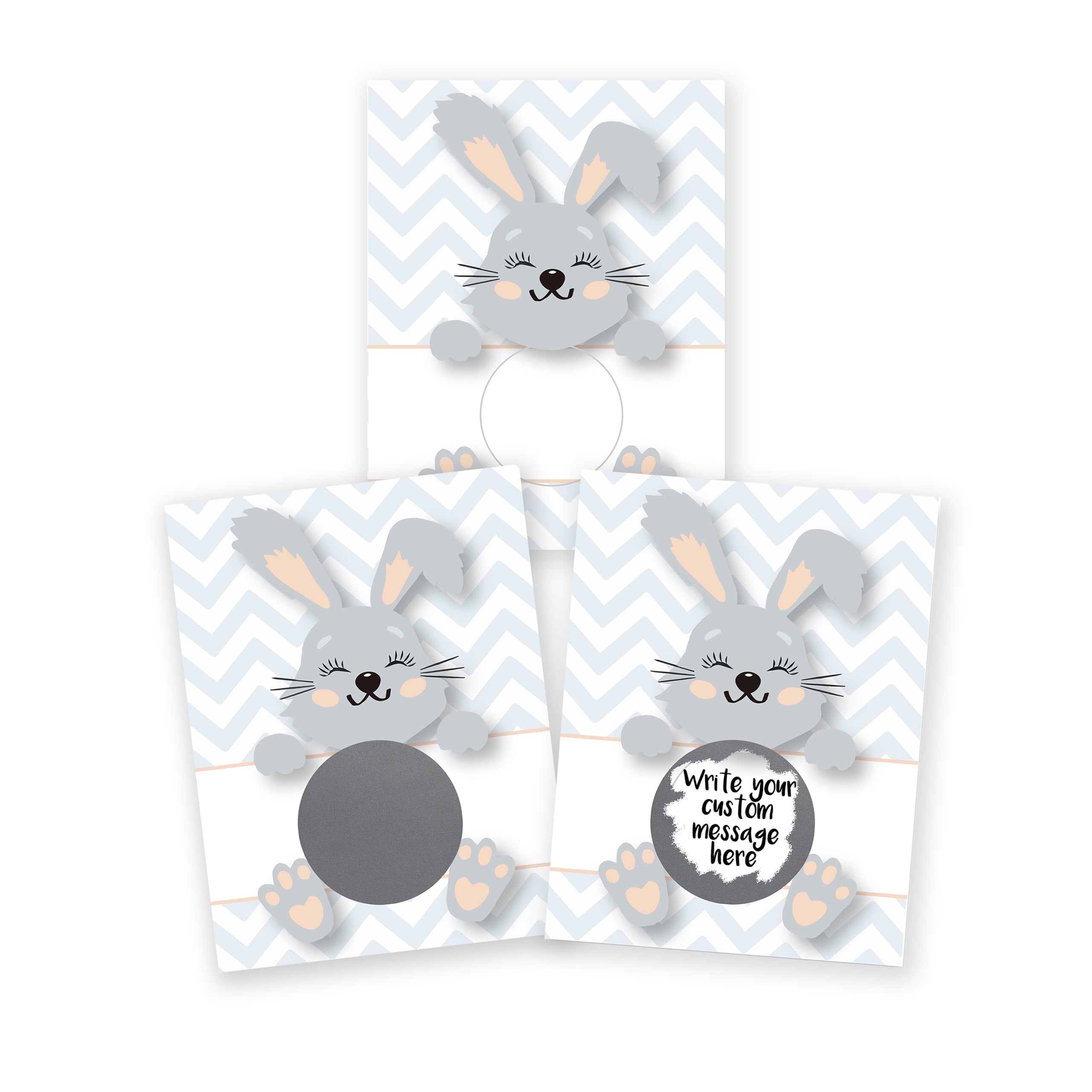 My Scratch Offs Happy Easter Bunny DIY Scratch-off Note Cards ...