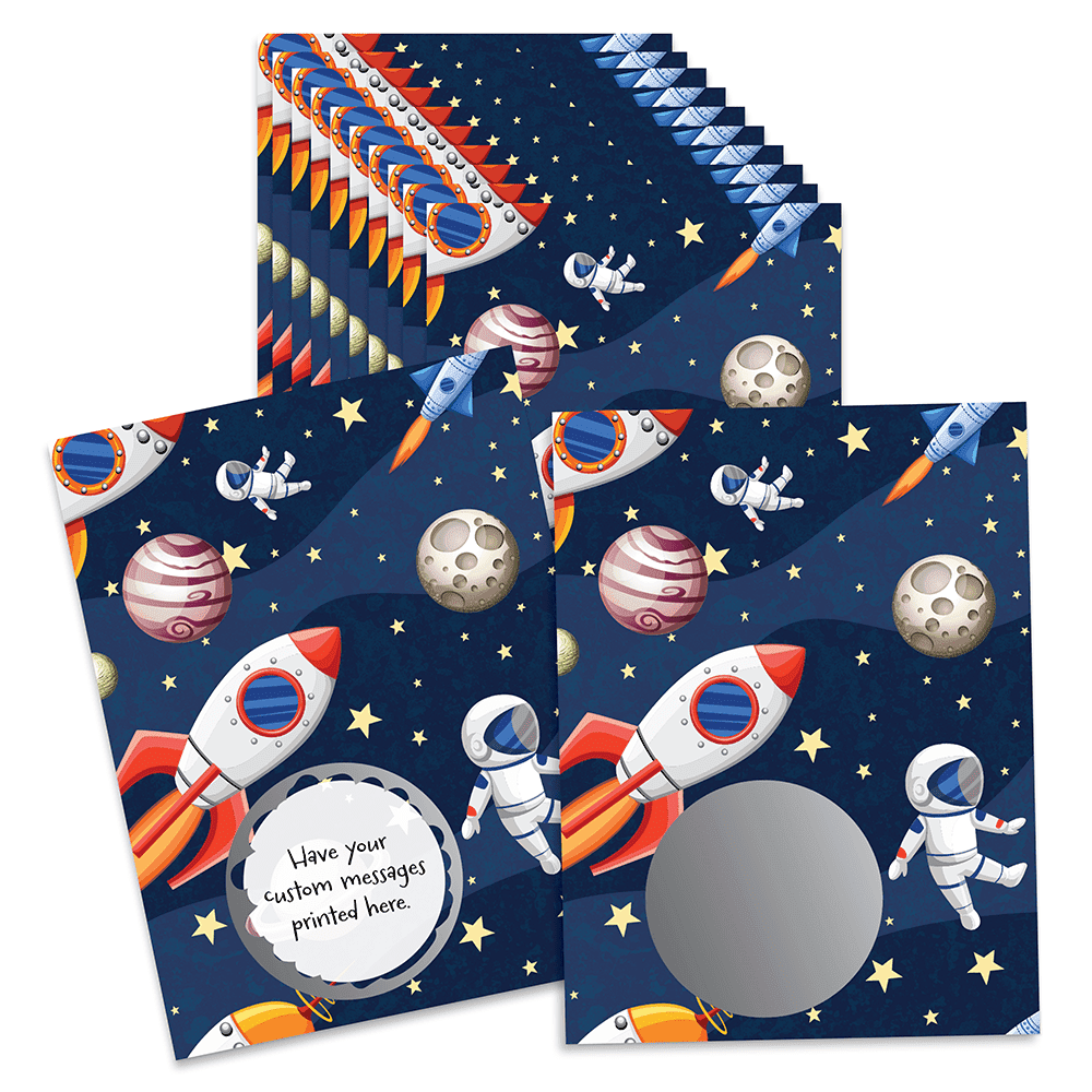 My Scratch Offs Teacher Rewards Rockets and Astronauts Space Fun DIY ...