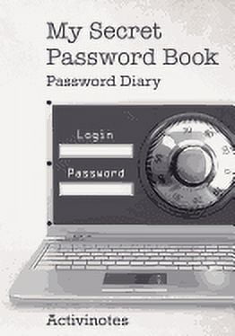 My Secret Password Book - Password Diary (Paperback) - Walmart.com