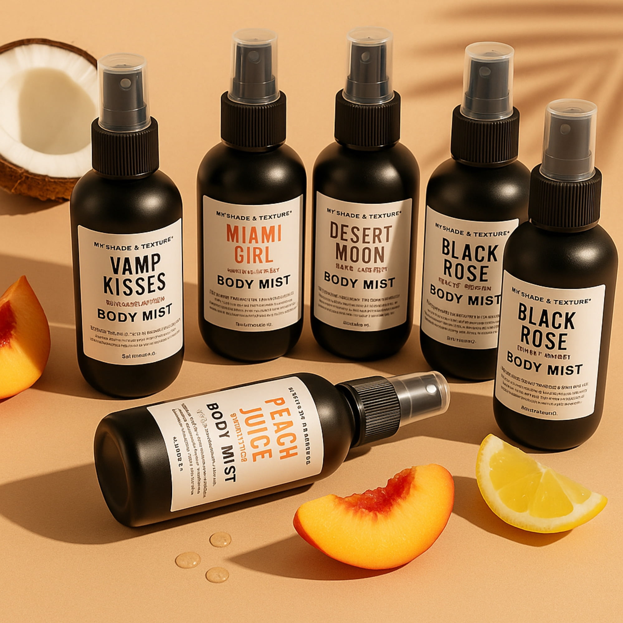 My Shade & Texture Body Mist - Black Rose (Sensual, Mysterious ...