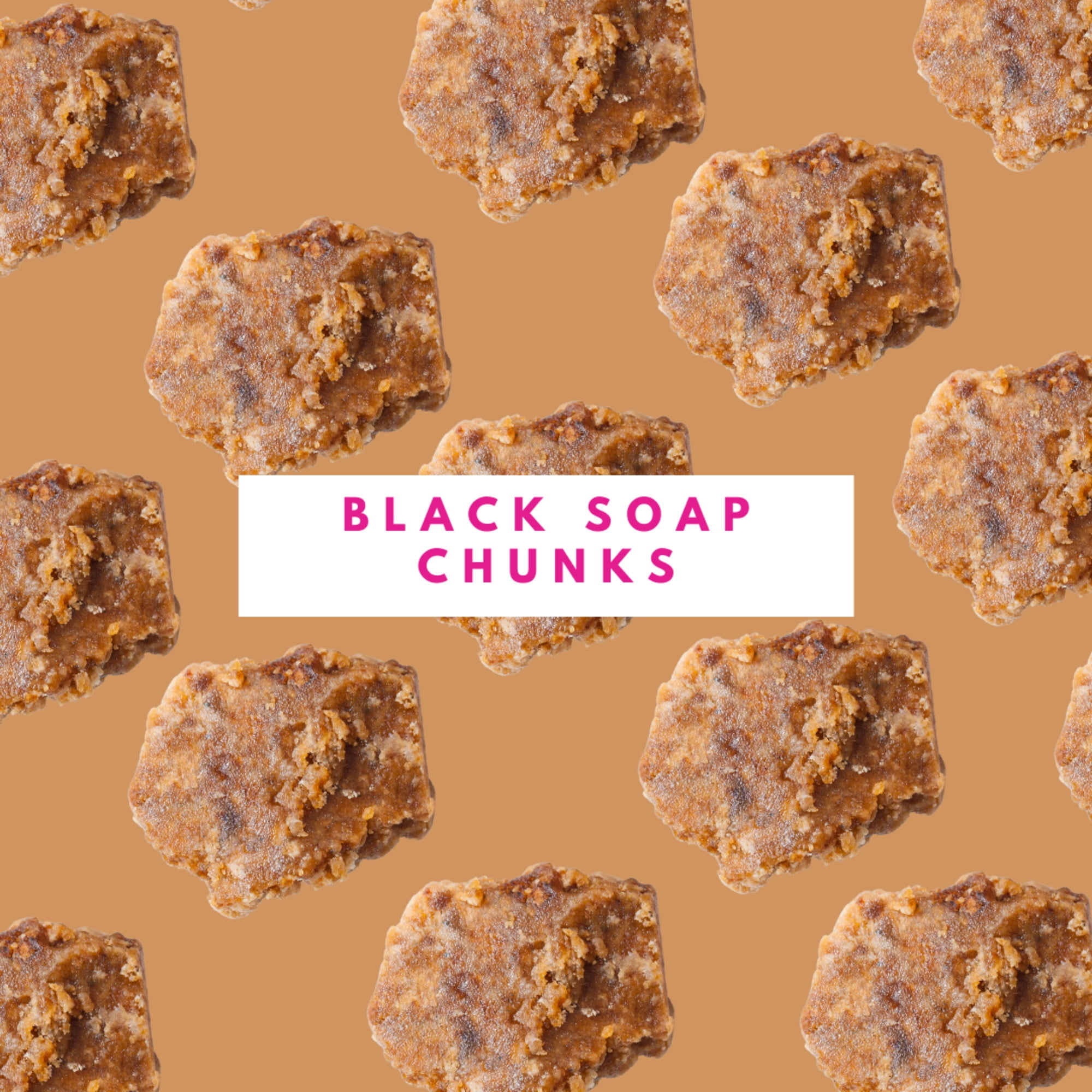 My Shade & Texture - Raw African Black Soap Chunks - 4 Oz - Walmart.com