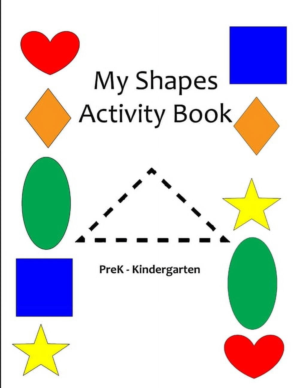 My Shapes Activity Book (Paperback) - Walmart.com