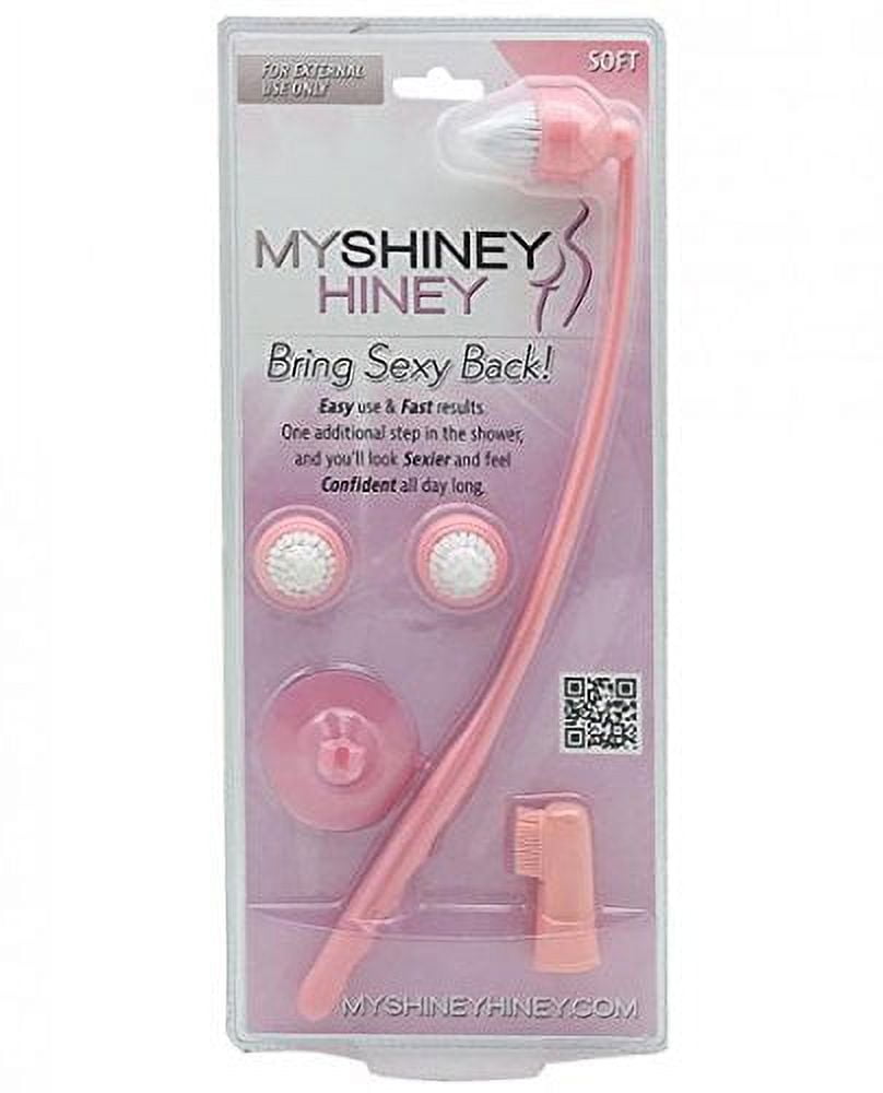 My Shiney Hiney Personal Hygiene Cleaner Tool Set - Soft Bristle Brush ...