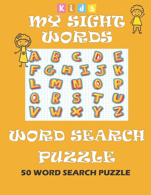 My Sight Words Word Search Puzzle kids: 50 Easy Word Search Puzzle Book ...