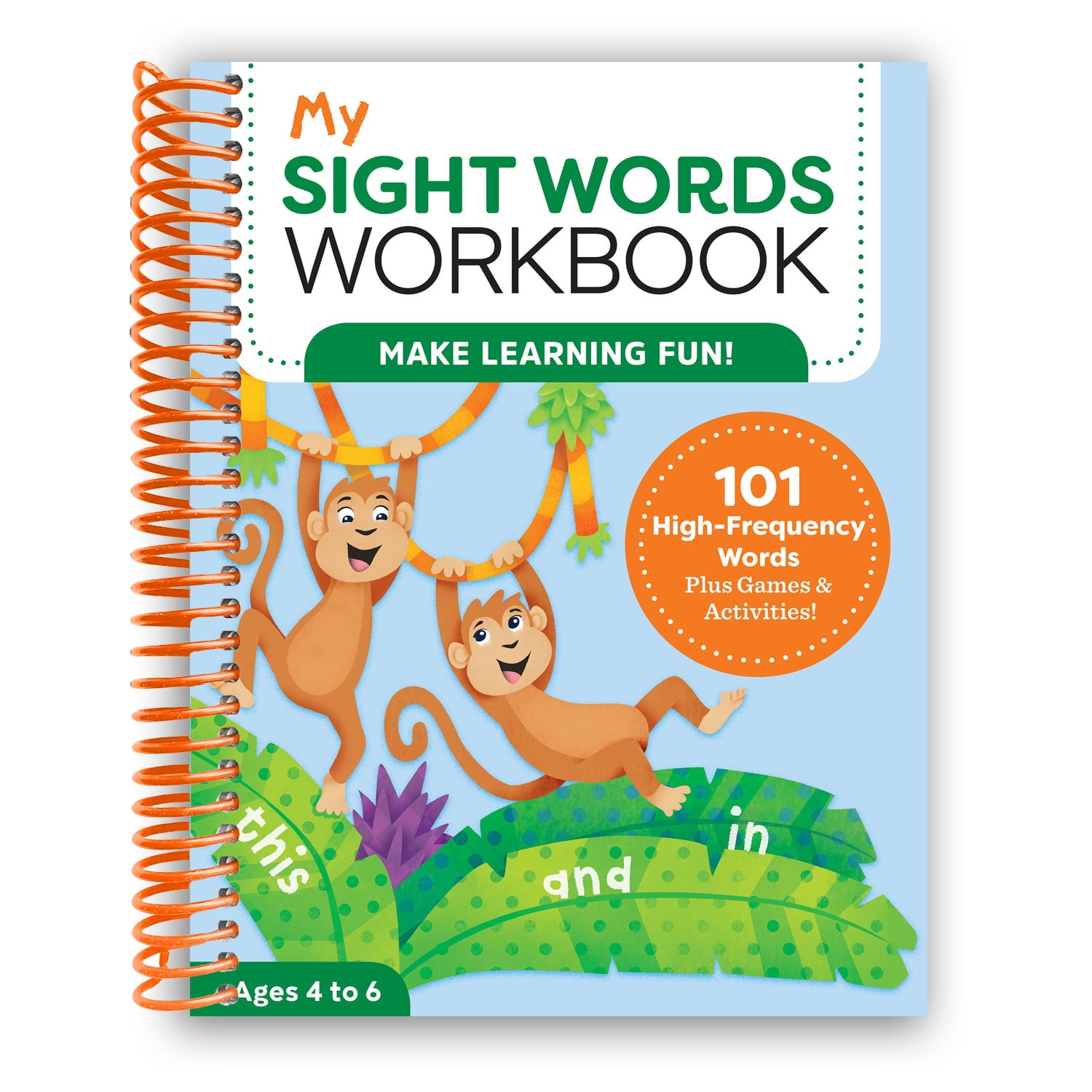 My Sight Words Workbook: 101 High-Frequency Words Plus Games ...
