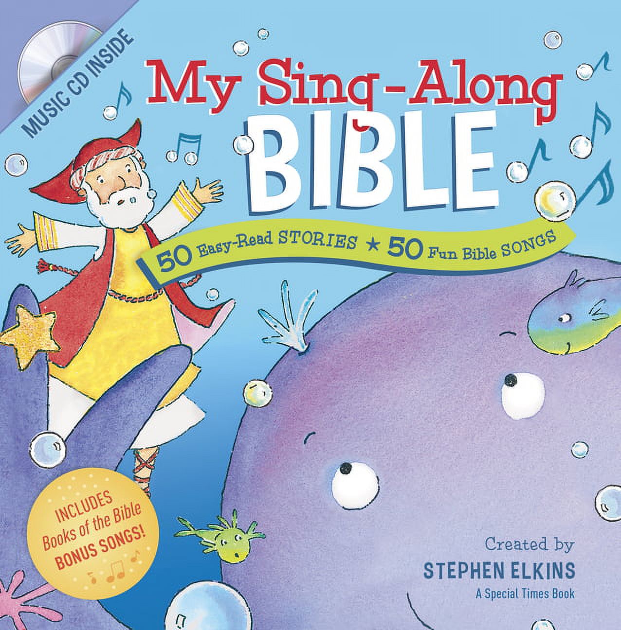 My Sing-Along Bible : 50 Easy-Read Stories + 50 Fun Bible Songs ...