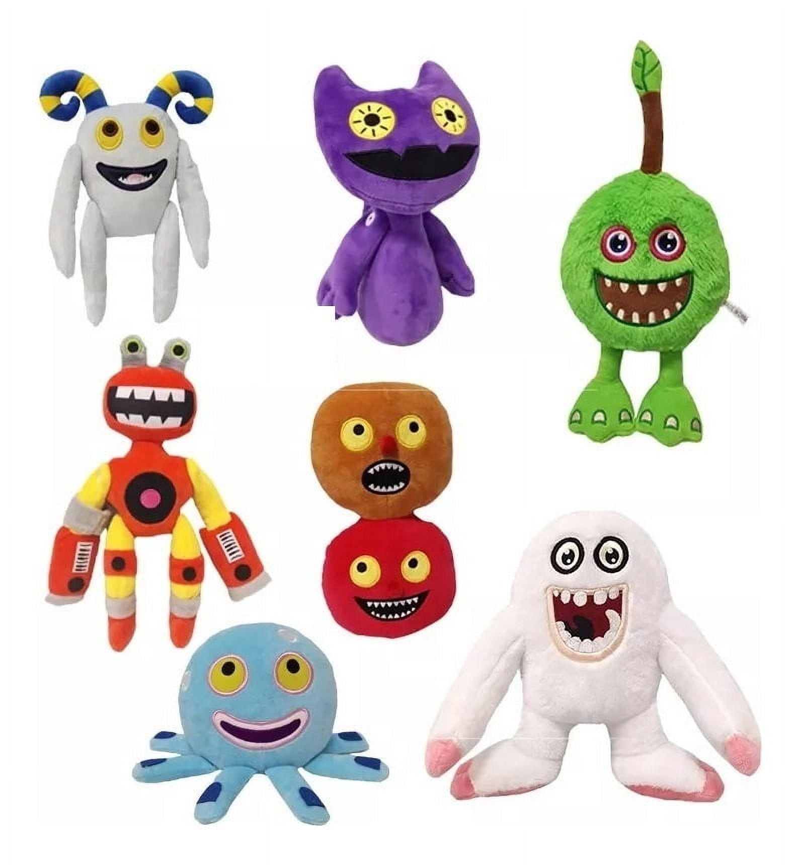 My Singing Monster 7-Piece Plush Octopus Doll - Walmart.com
