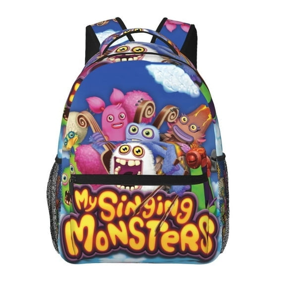 My Singing Monster Backpack Lightweight Backpacks Large Capacity School ...