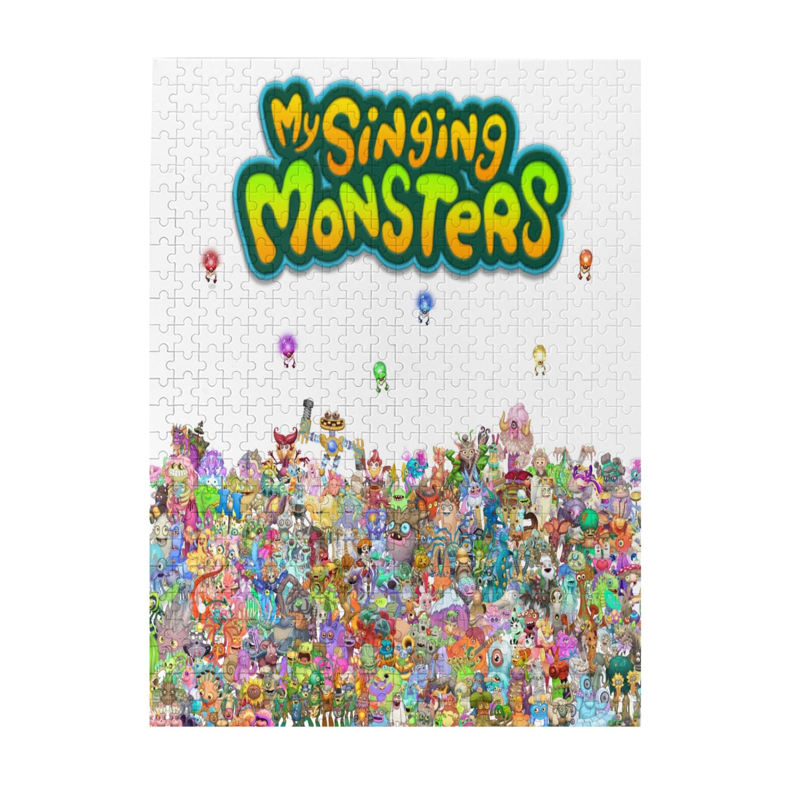 My Singing Monster Jigsaw Puzzles 300 500 1000 Piece Colorful ...