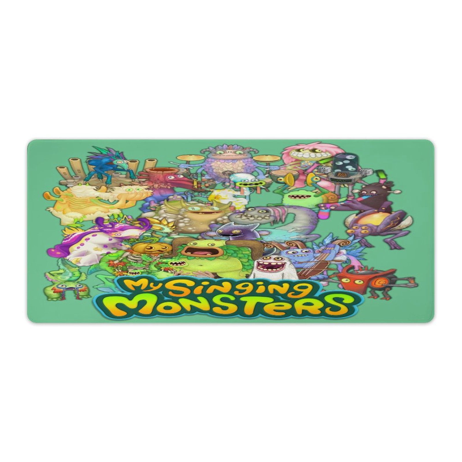 My Singing Monster Large Gaming Mouse Pad for Laptop Computer Rubber ...