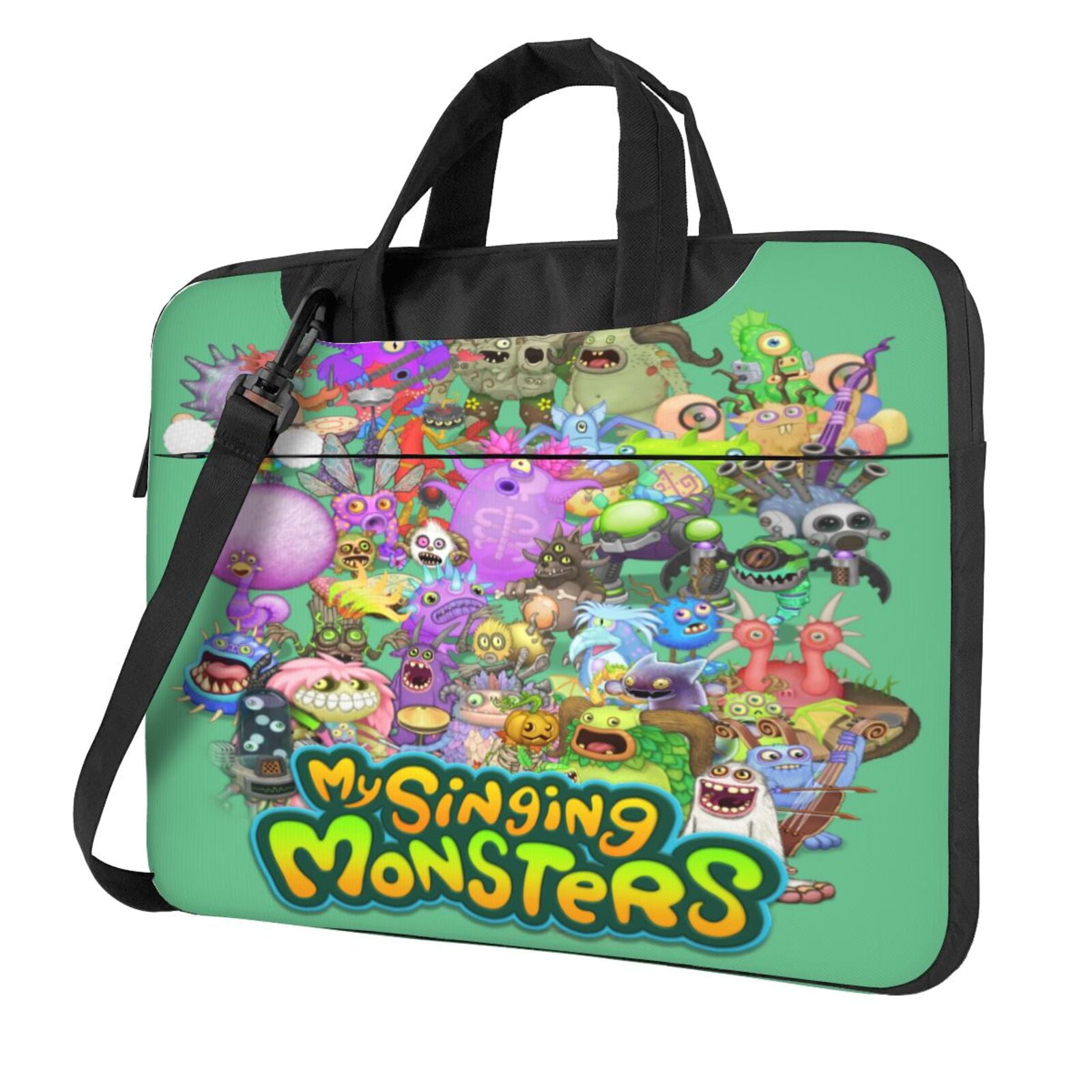 My Singing Monster Lightweight Laptop Bag - Portable Laptop Handbag ...