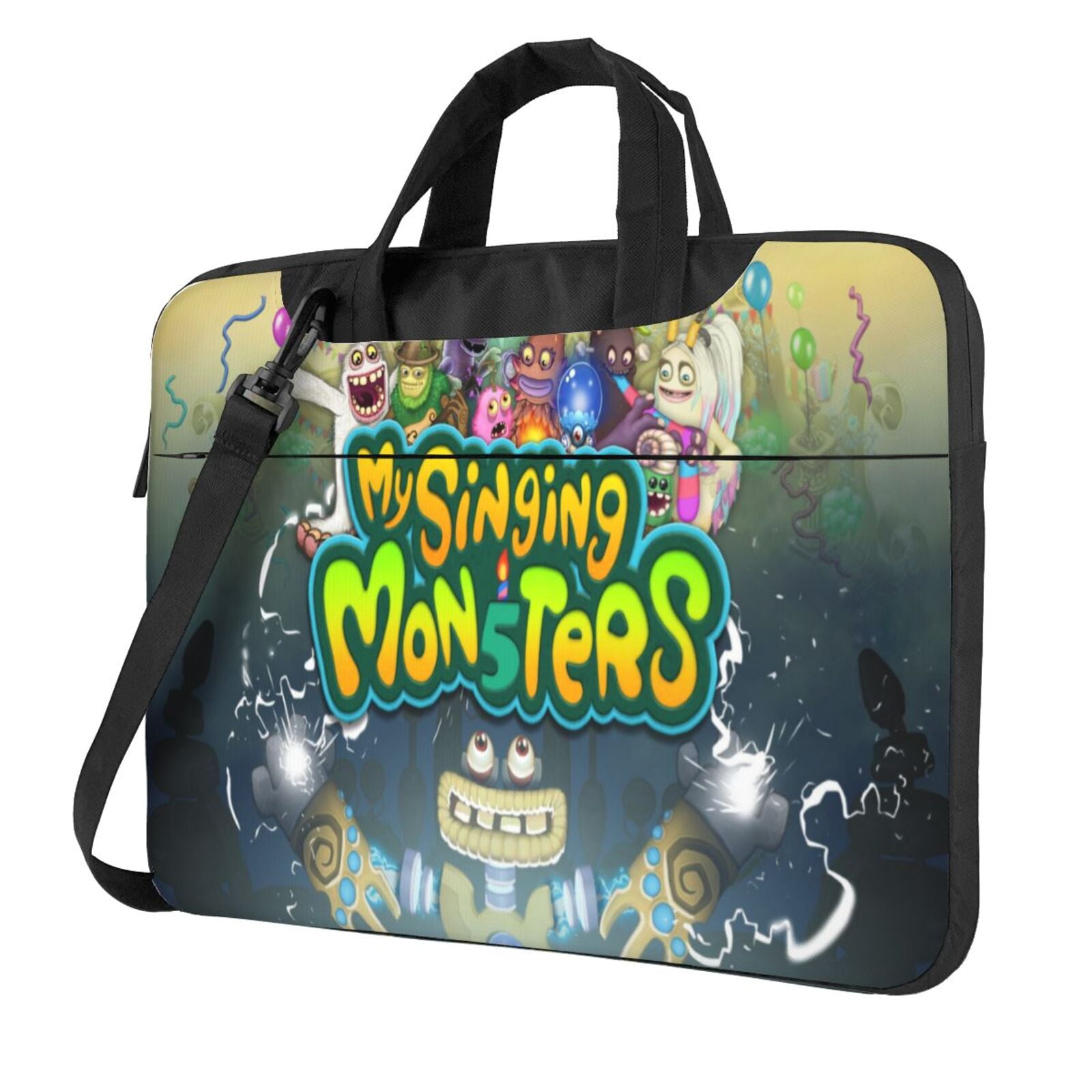 My Singing Monster Lightweight Laptop Bag - Portable Laptop Handbag ...