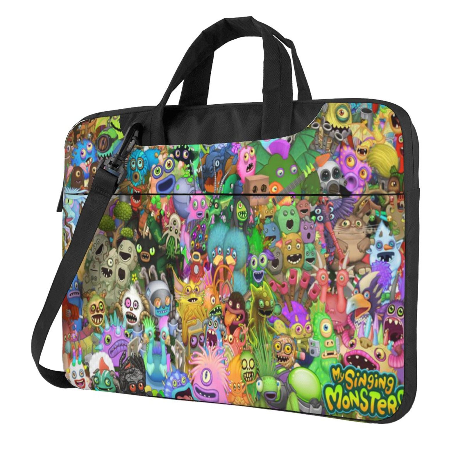 My Singing Monster Lightweight Laptop Bag - Portable Laptop Handbag ...
