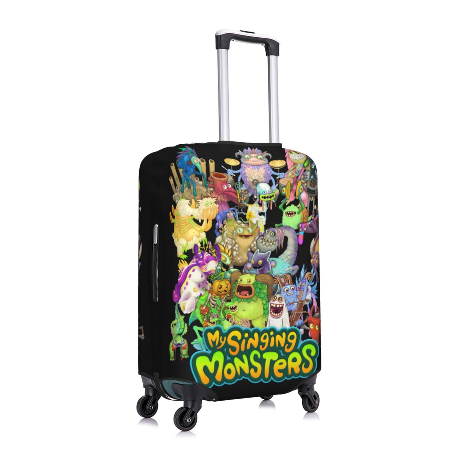 My Singing Monster Luggage Cover Suitcase Covers Elastic Dustproof ...