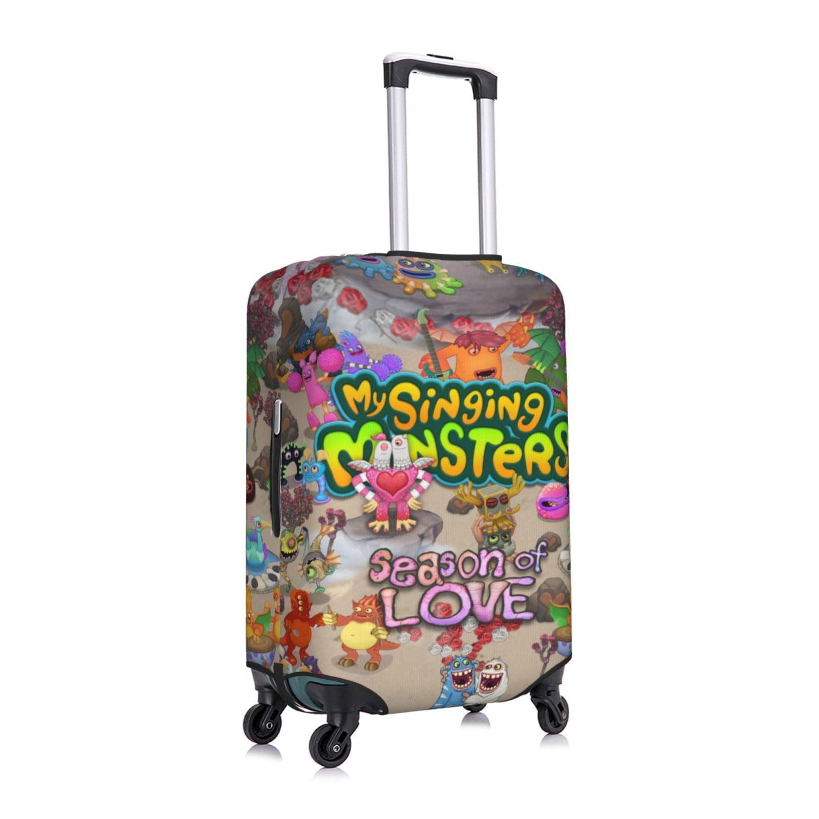 My Singing Monster Luggage Cover Suitcase Covers Elastic Dustproof ...