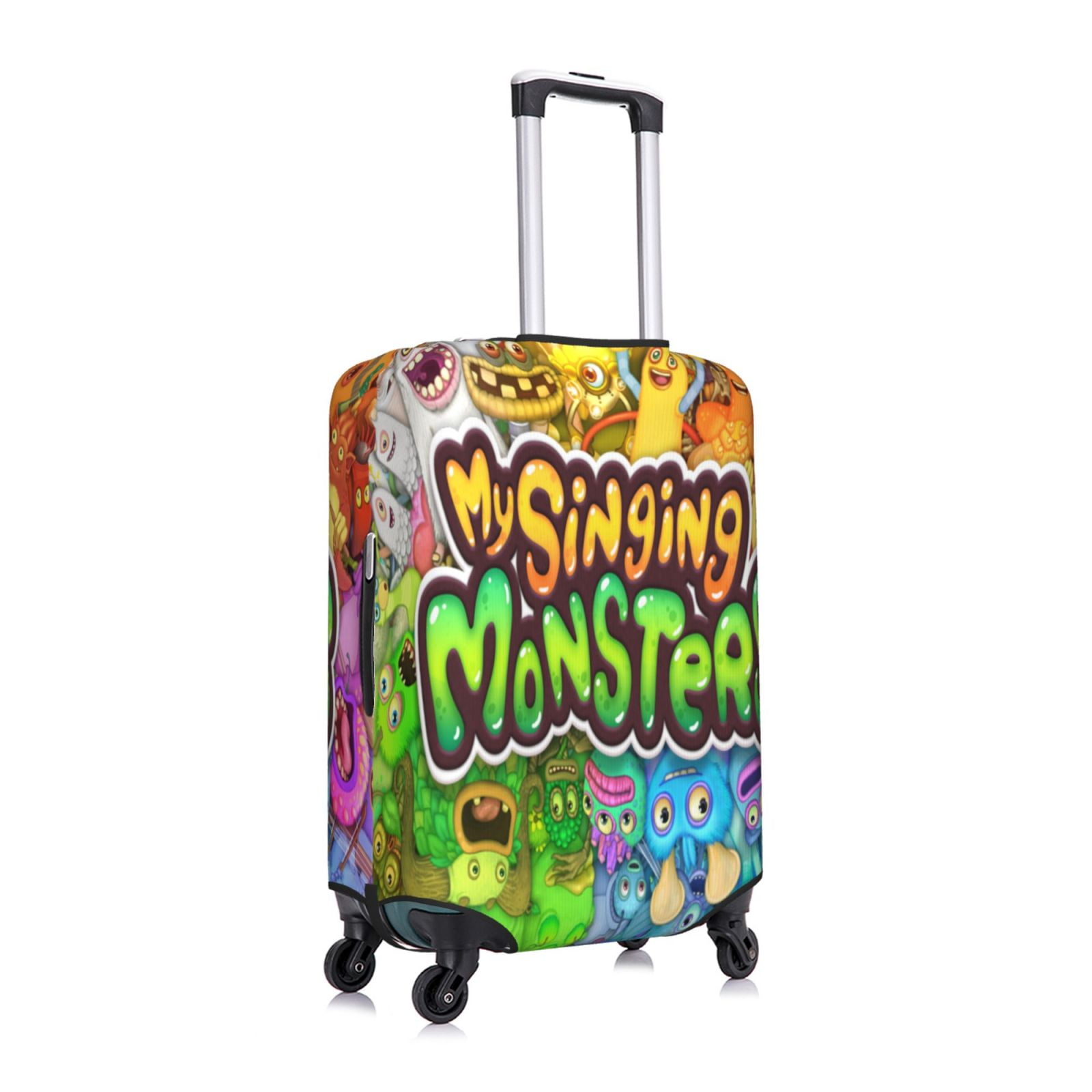 My Singing Monster Luggage Cover Suitcase Covers Elastic Dustproof ...