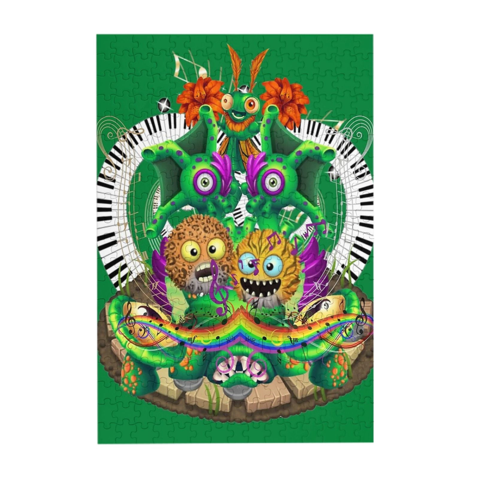 My Singing Monster Wooden Jigsaw Puzzle - 300 Piece Monster Game Jigsaw ...