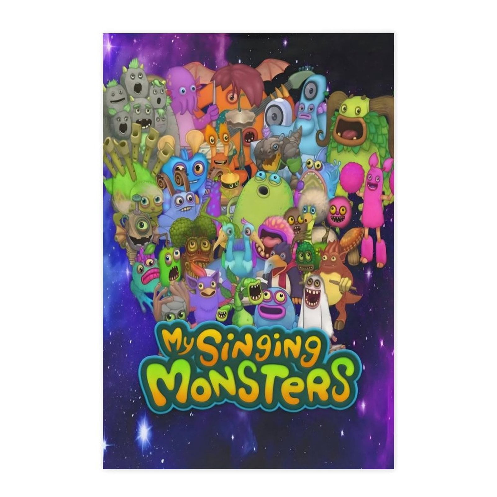 My Singing Monsters Anime stickers posters wall decoration 30*45（cm ...
