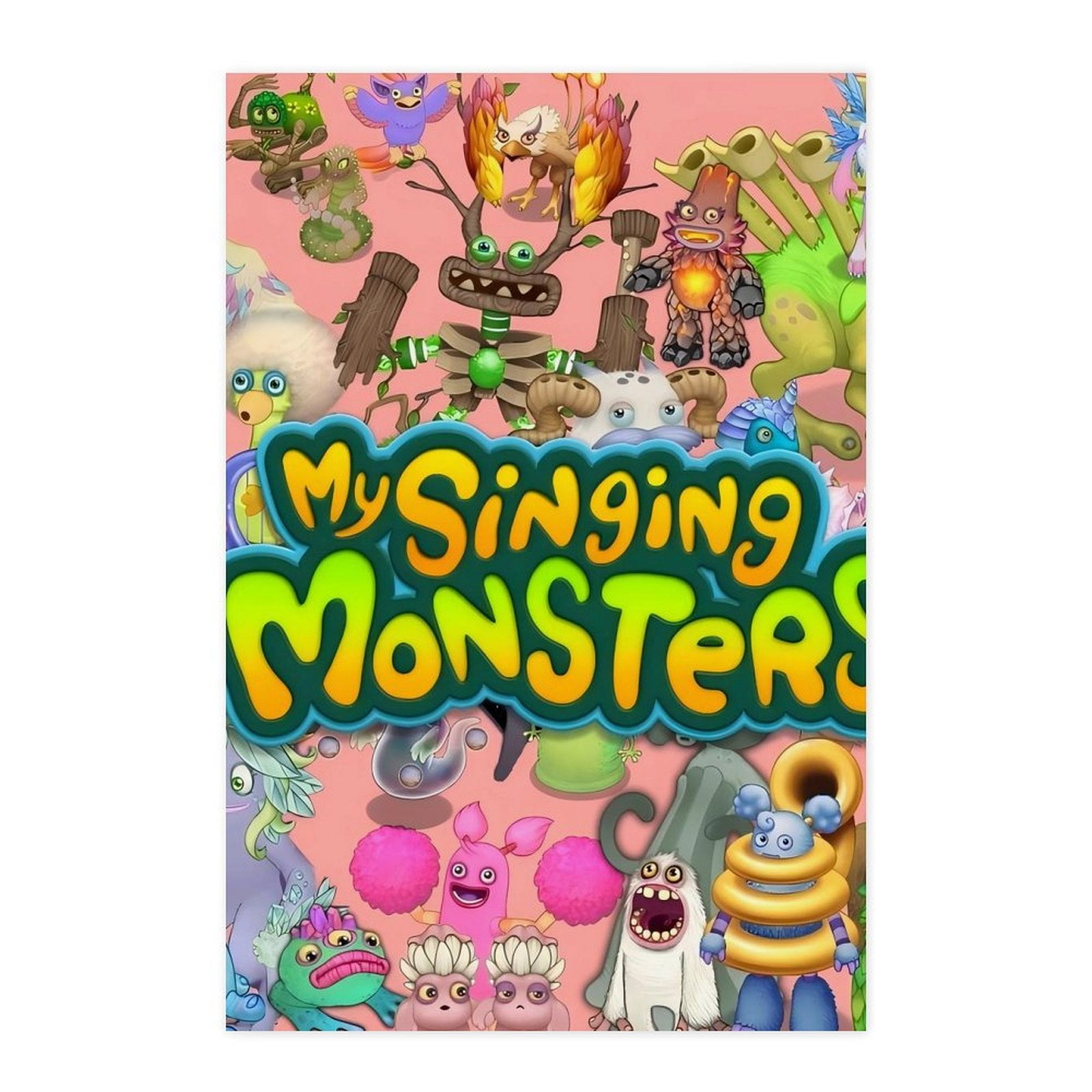 My Singing Monsters Anime stickers posters wall decoration 30*45（cm ...