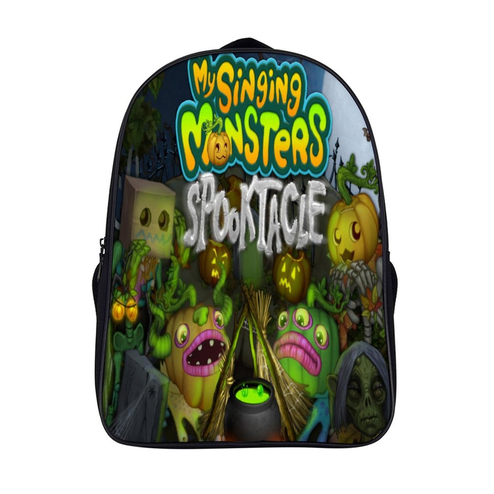 My Singing Monsters Backpack 16 Inch Bookbag Casual Daypack Travel ...