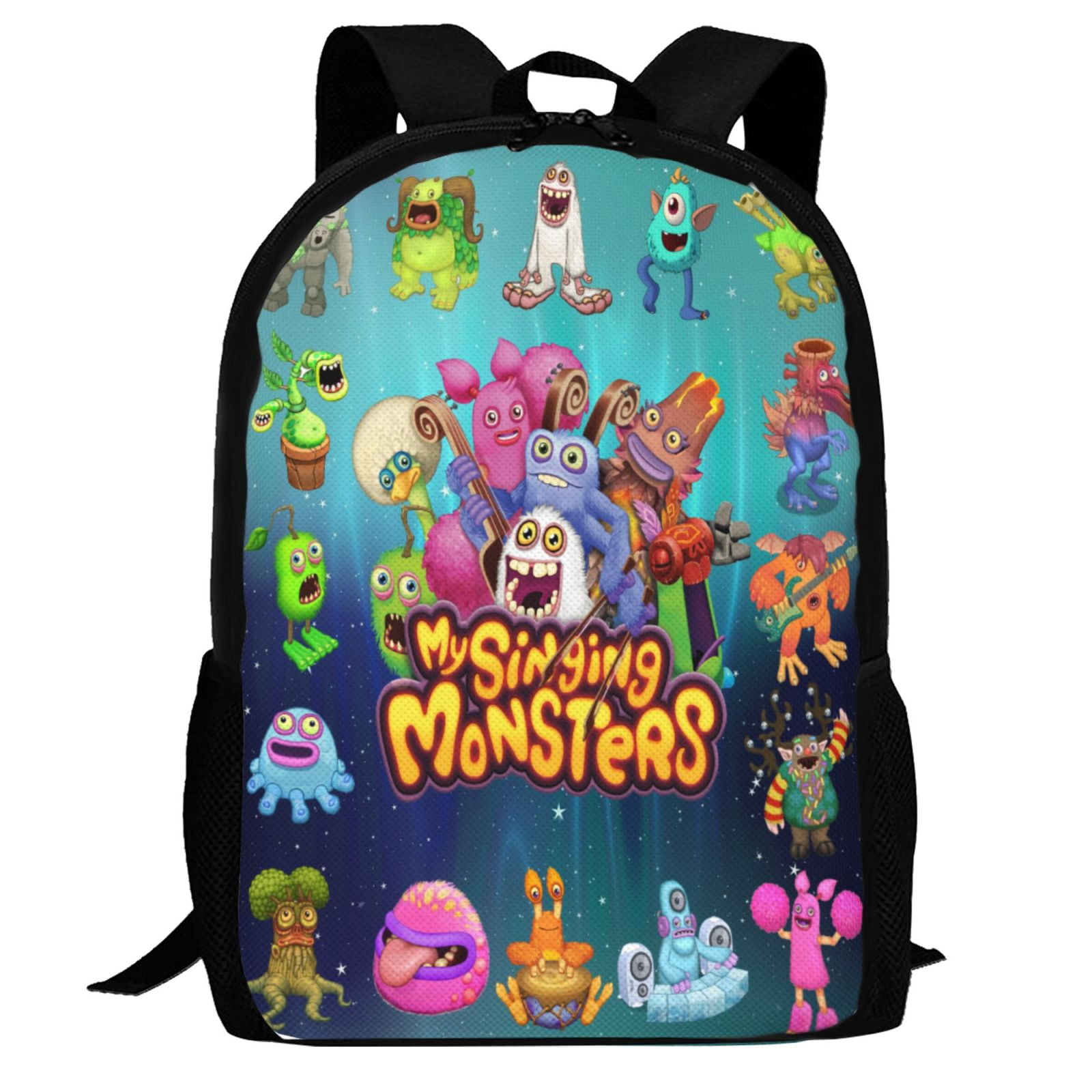 My Singing Monsters Backpack,3d Print Laptop Backpack Lightweight ...