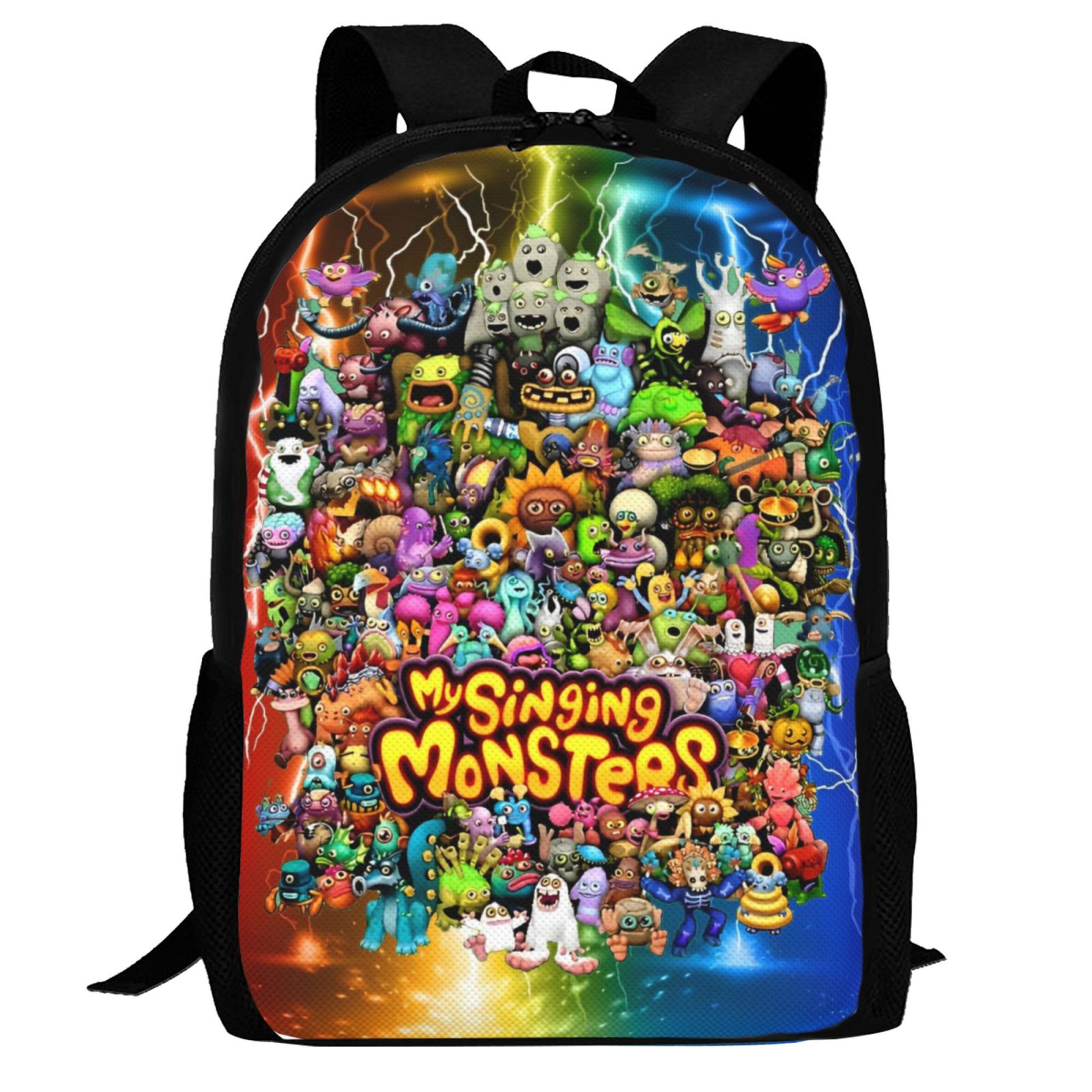My Singing Monsters Backpack,3d Print Laptop Backpack Lightweight ...