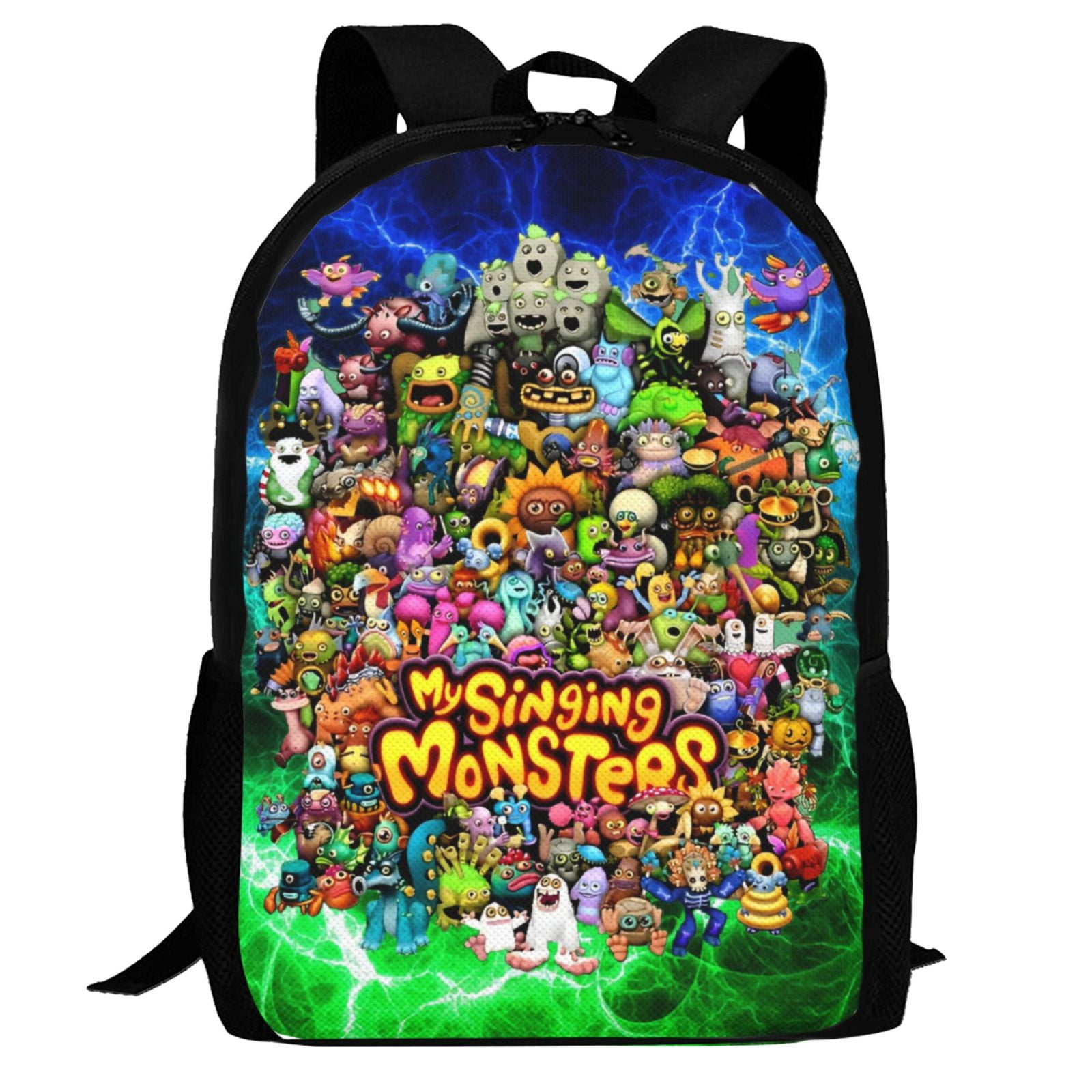 My Singing Monsters Backpack,3d Print Laptop Backpack Lightweight ...