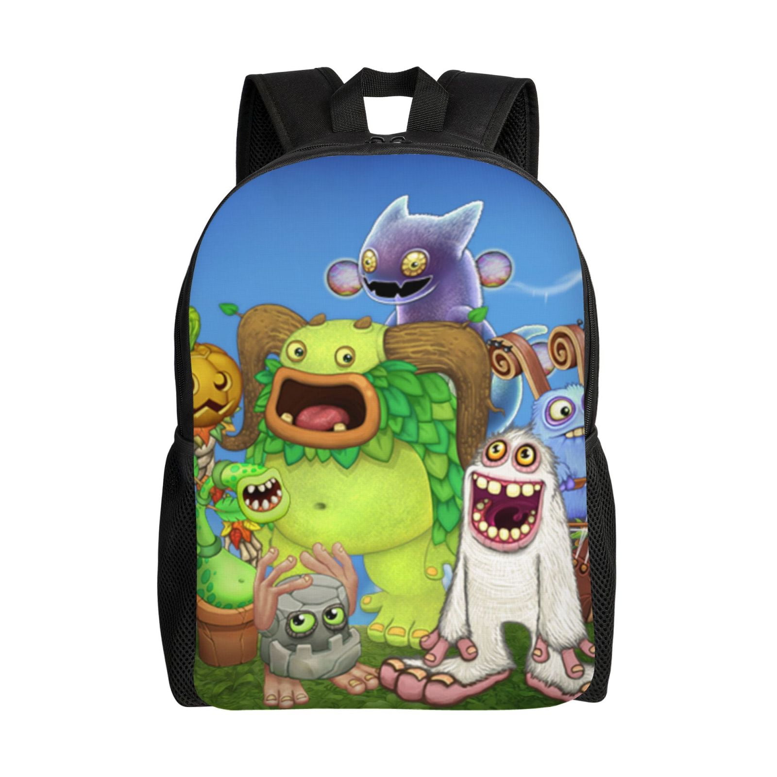 My Singing Monsters Backpack Book Bags Casual Daypack For Travel Work ...