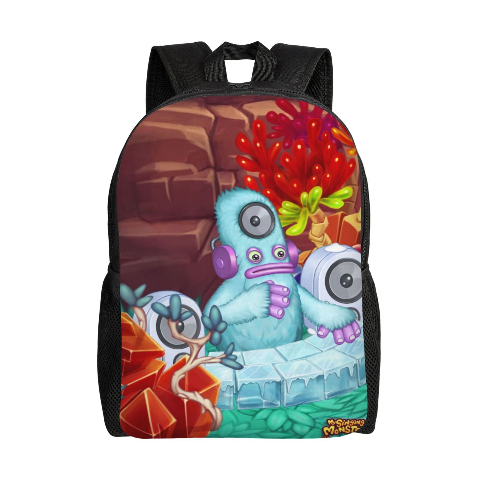 My Singing Monsters Backpack Book Bags Casual Daypack For Travel Work ...