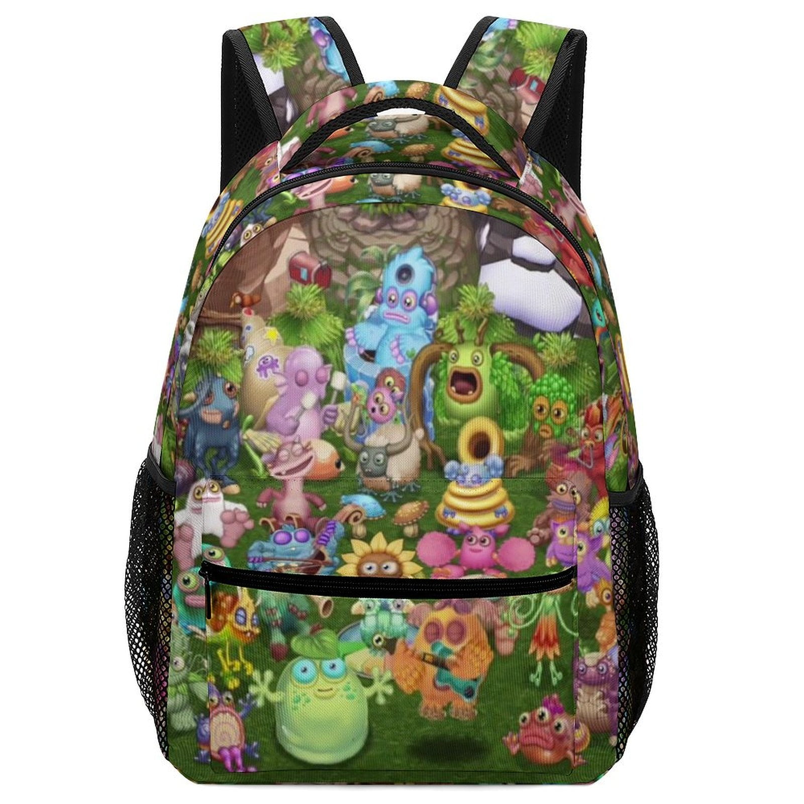 My Singing Monsters Backpack Bookbag Casual Daypack Travel Backpacks ...