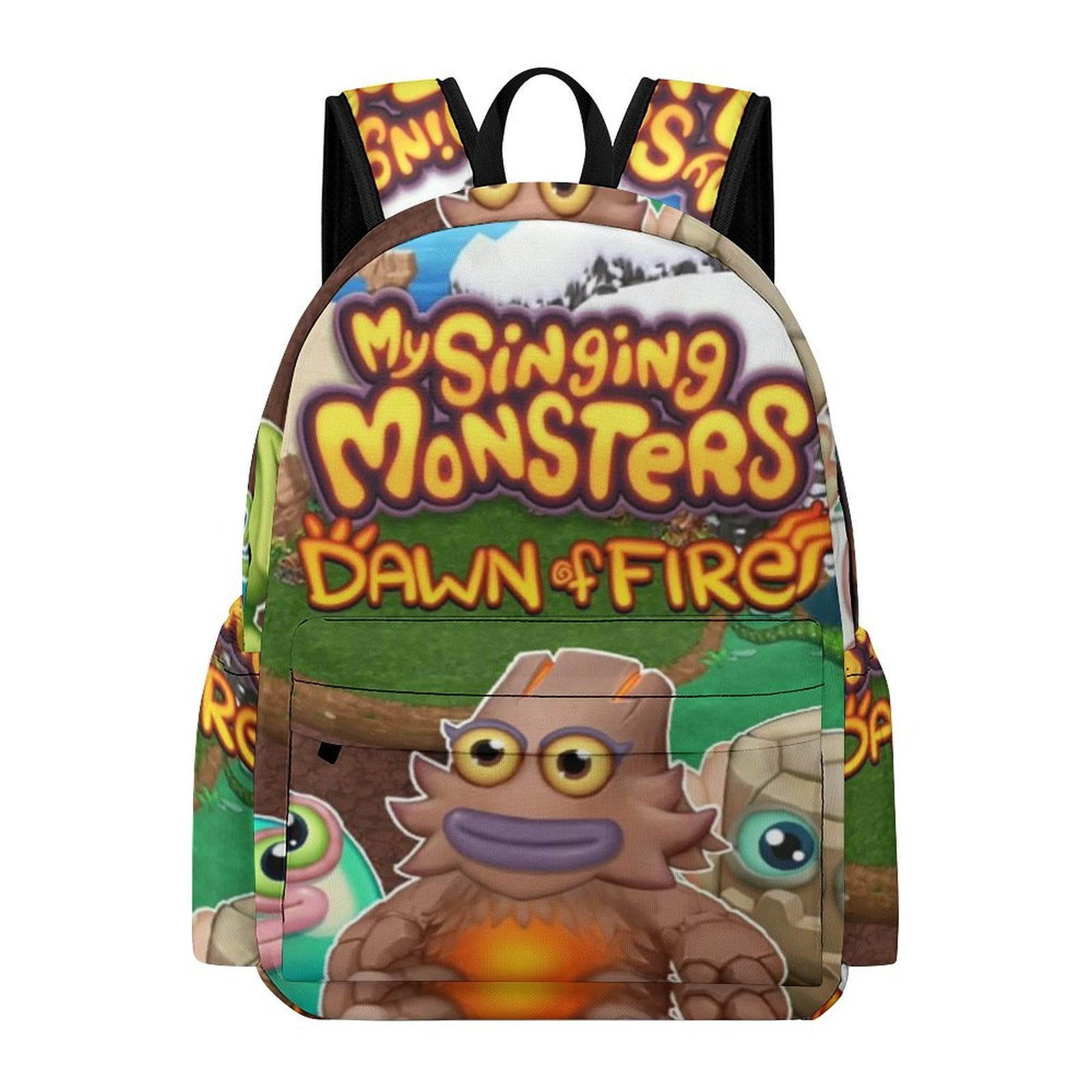 My Singing Monsters Backpack Bookbag Casual Daypack Travel Backpacks ...