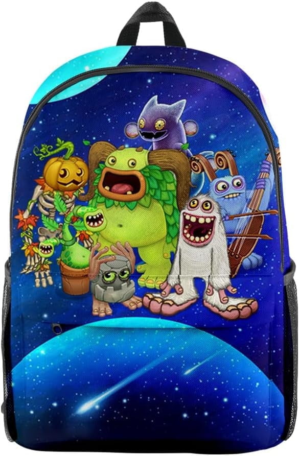 My Singing Monsters Backpack Cute Cartoon Character 3d Printed Travel ...