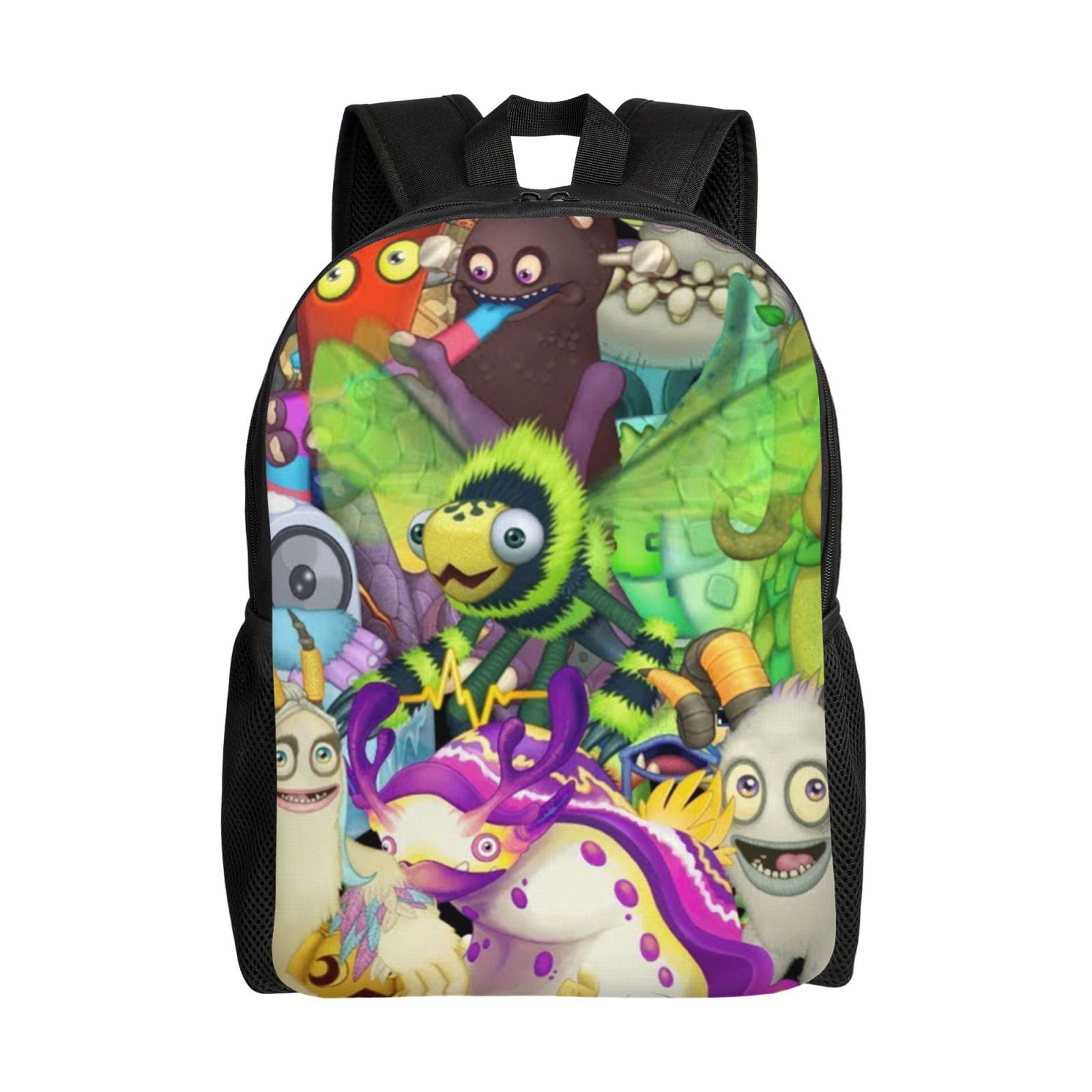My Singing Monsters Backpack Unisex Bookbag Rucksack Printing Shoulder ...