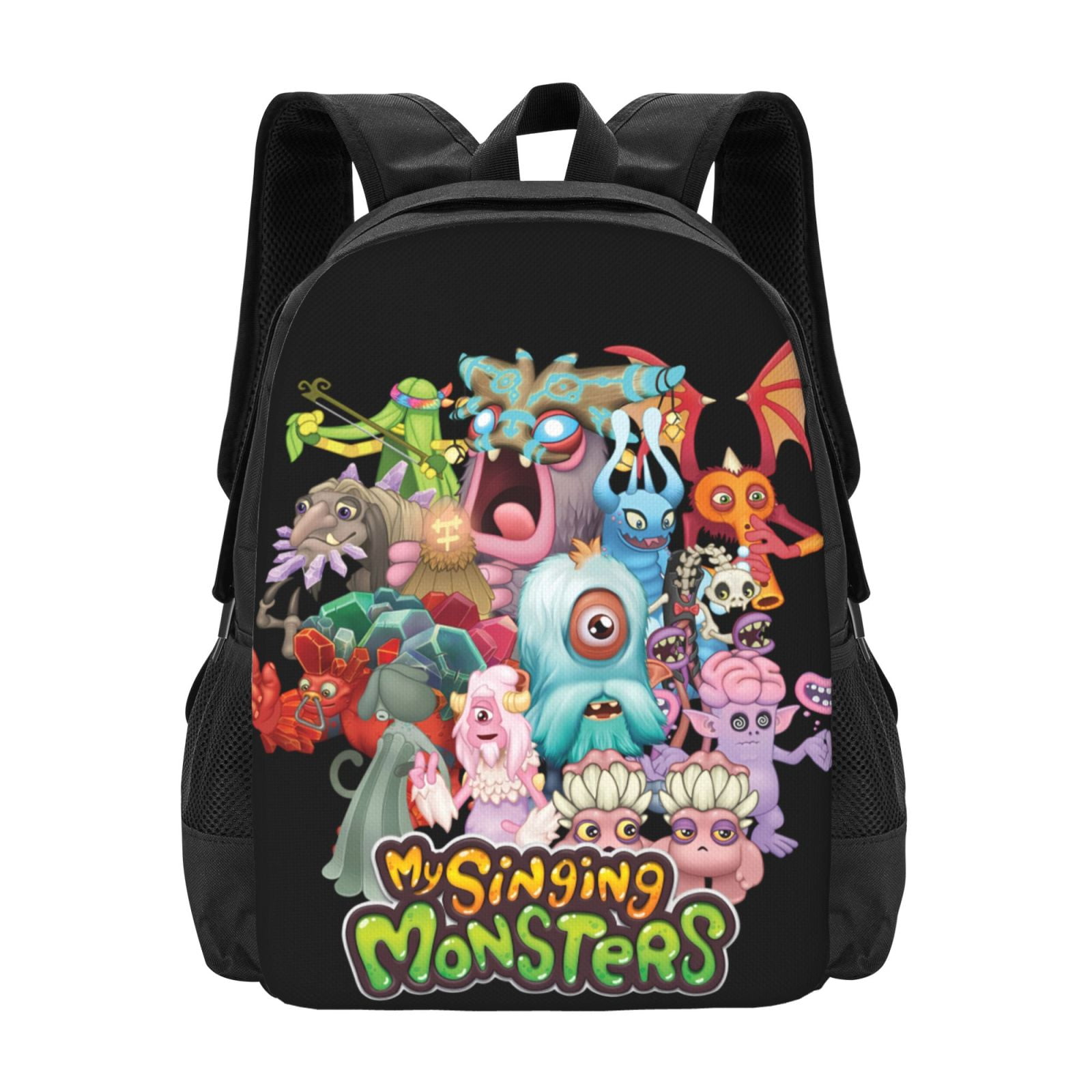 My Singing Monsters Backpack for School Teenage Lightweight School Bags ...