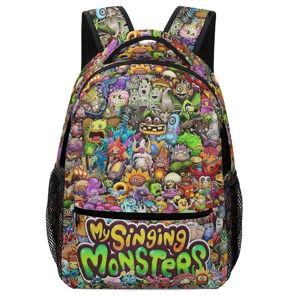 My Singing Monsters Backpacks Backpack 15.7 Inch Single Compartment ...