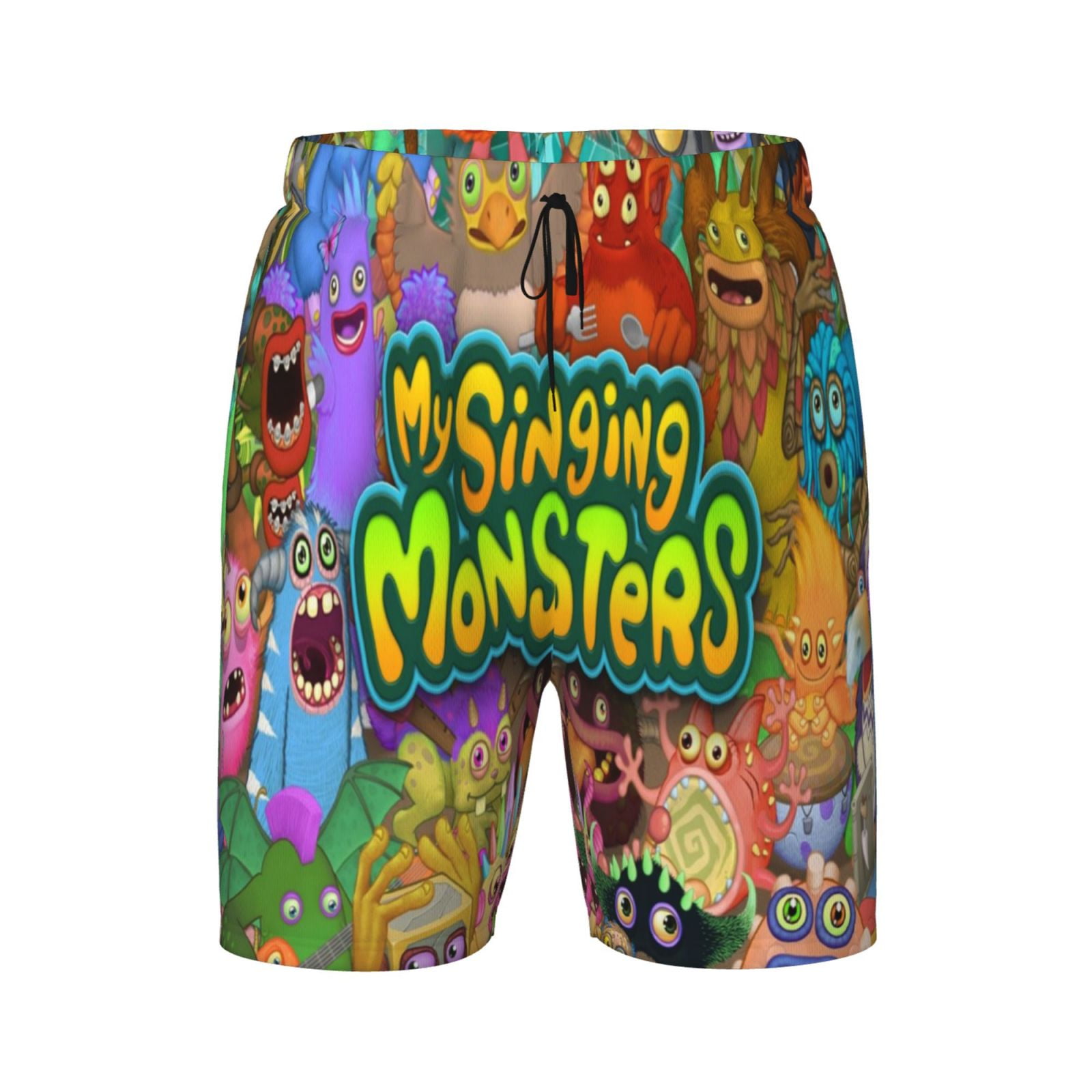 My Singing Monsters Boy'S Swim Trunks Quick Dry Board Shorts Kids Beach ...
