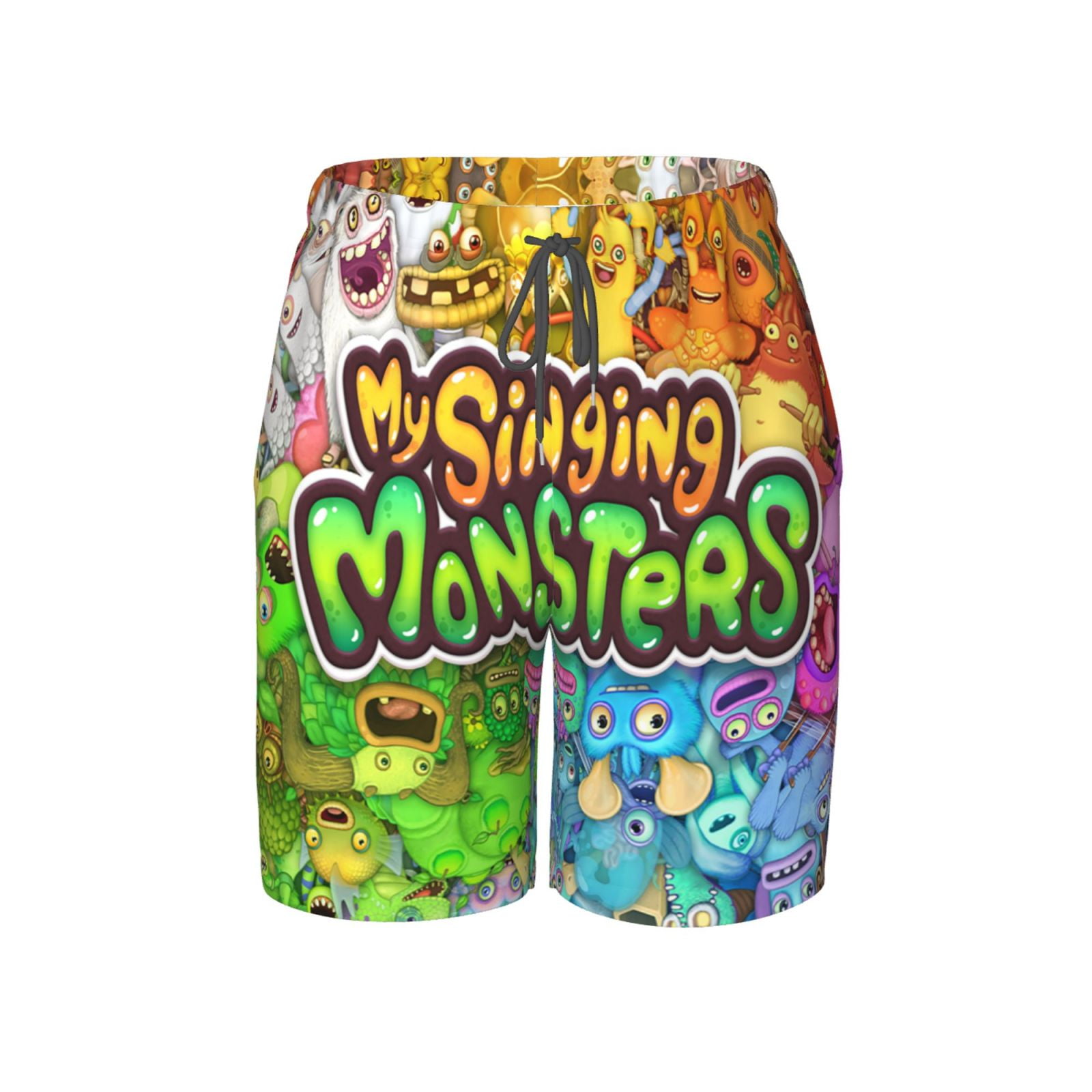 My Singing Monsters Boy's Swim Trunks Quick Dry Board Shorts Kids Beach ...