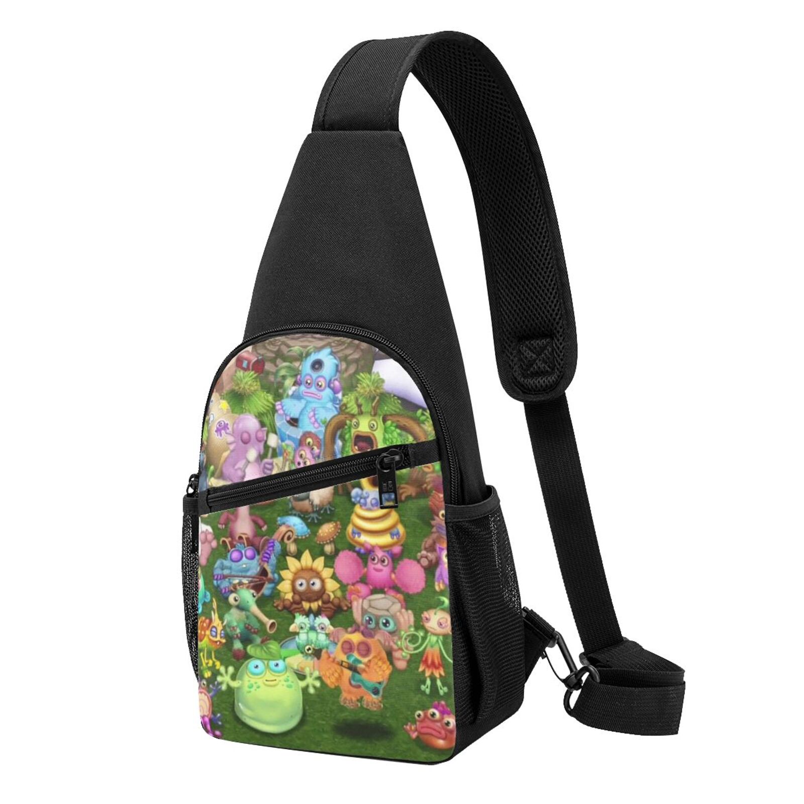 My Singing Monsters Crossbody Bags for Women Trendy, Sling Bag for Men ...