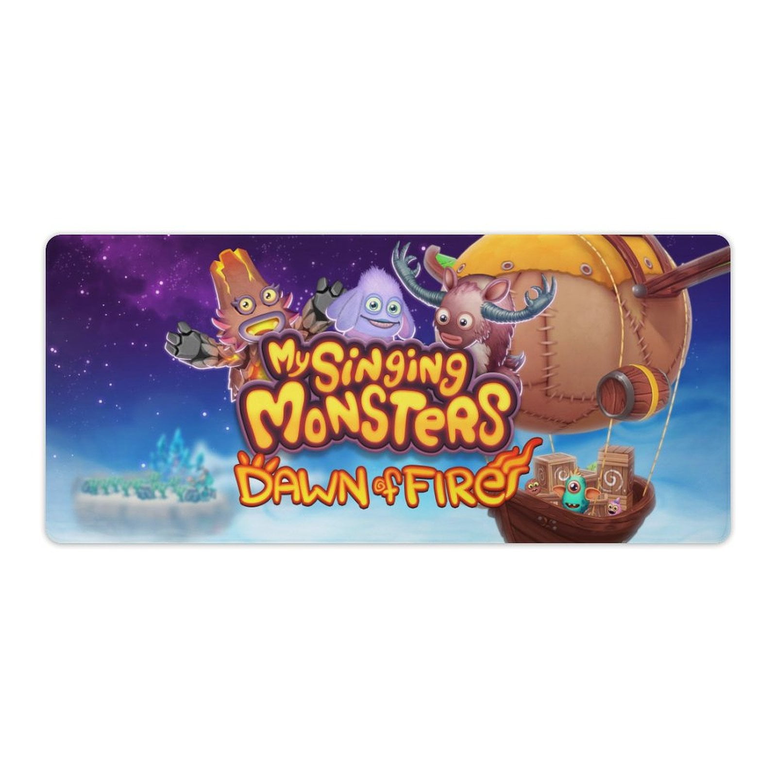 My Singing Monsters Dawn of Fire Game Mouse Pad No-sliped Large ...