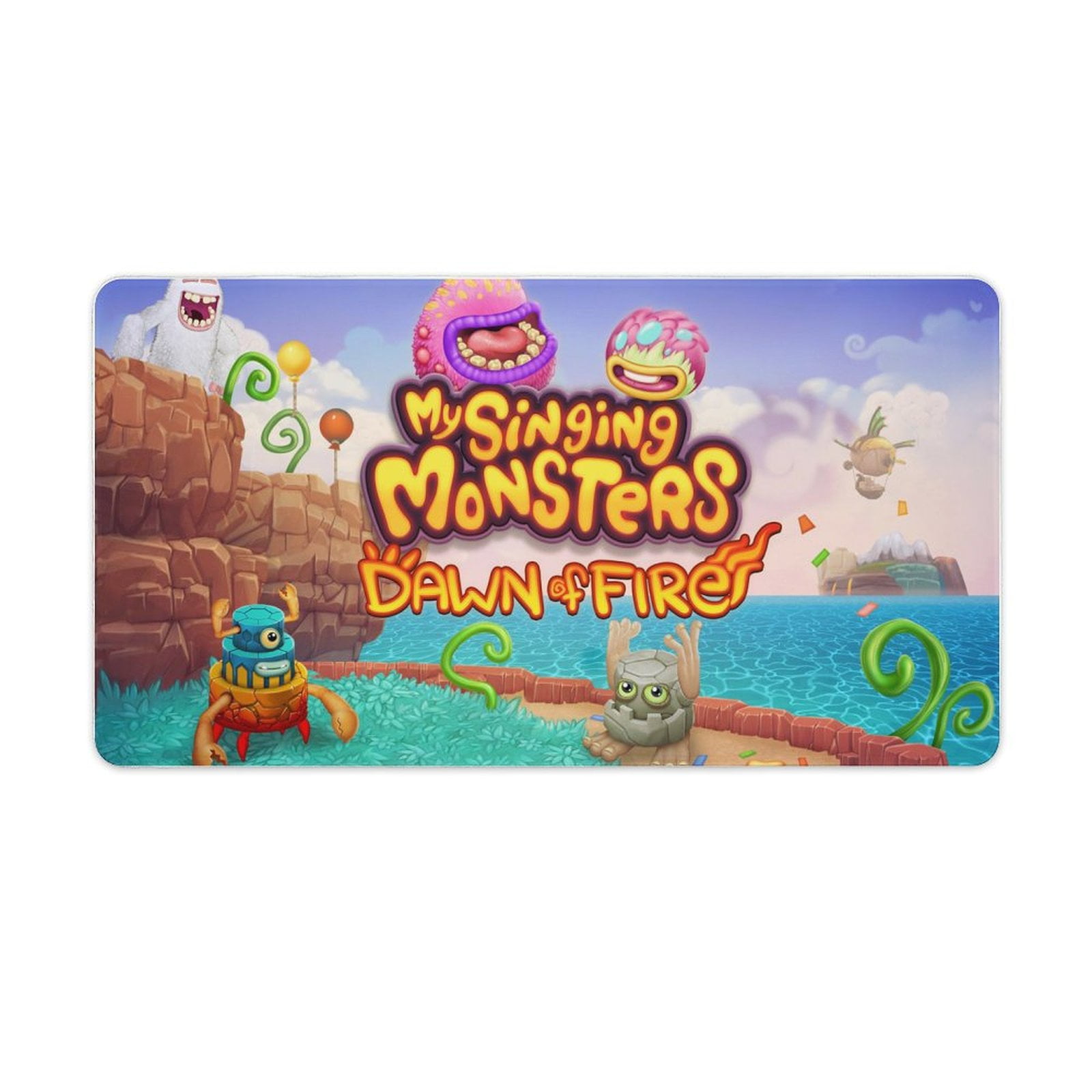My Singing Monsters Dawn of Fire Game Mouse Pad No-sliped Large ...
